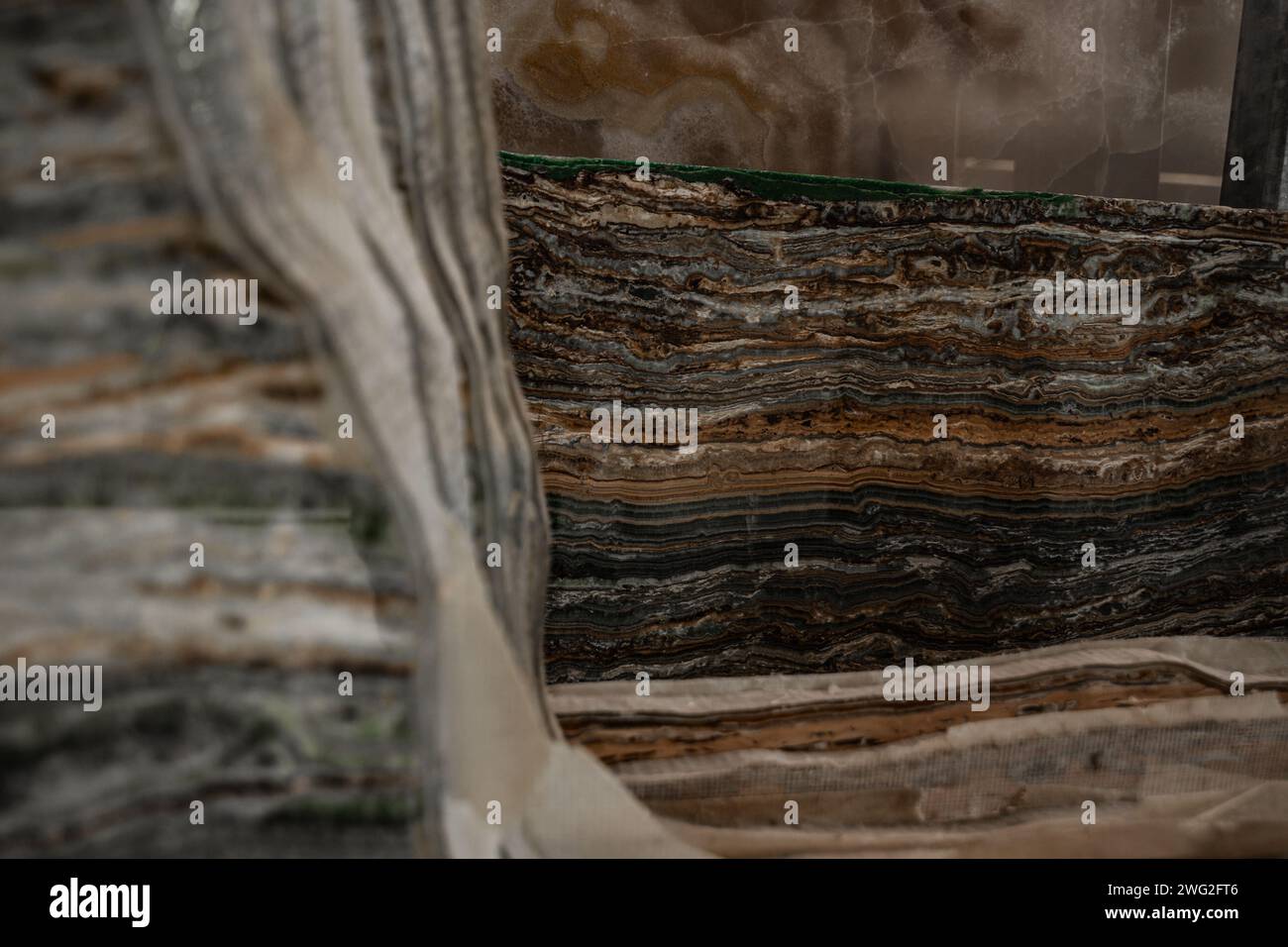 Collection of Different Types of Marble Natural Stone Textures and ...