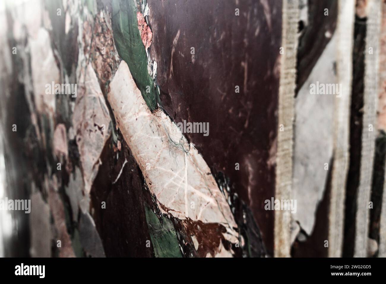 Collection of Different Types of Marble Natural Stone Textures and ...