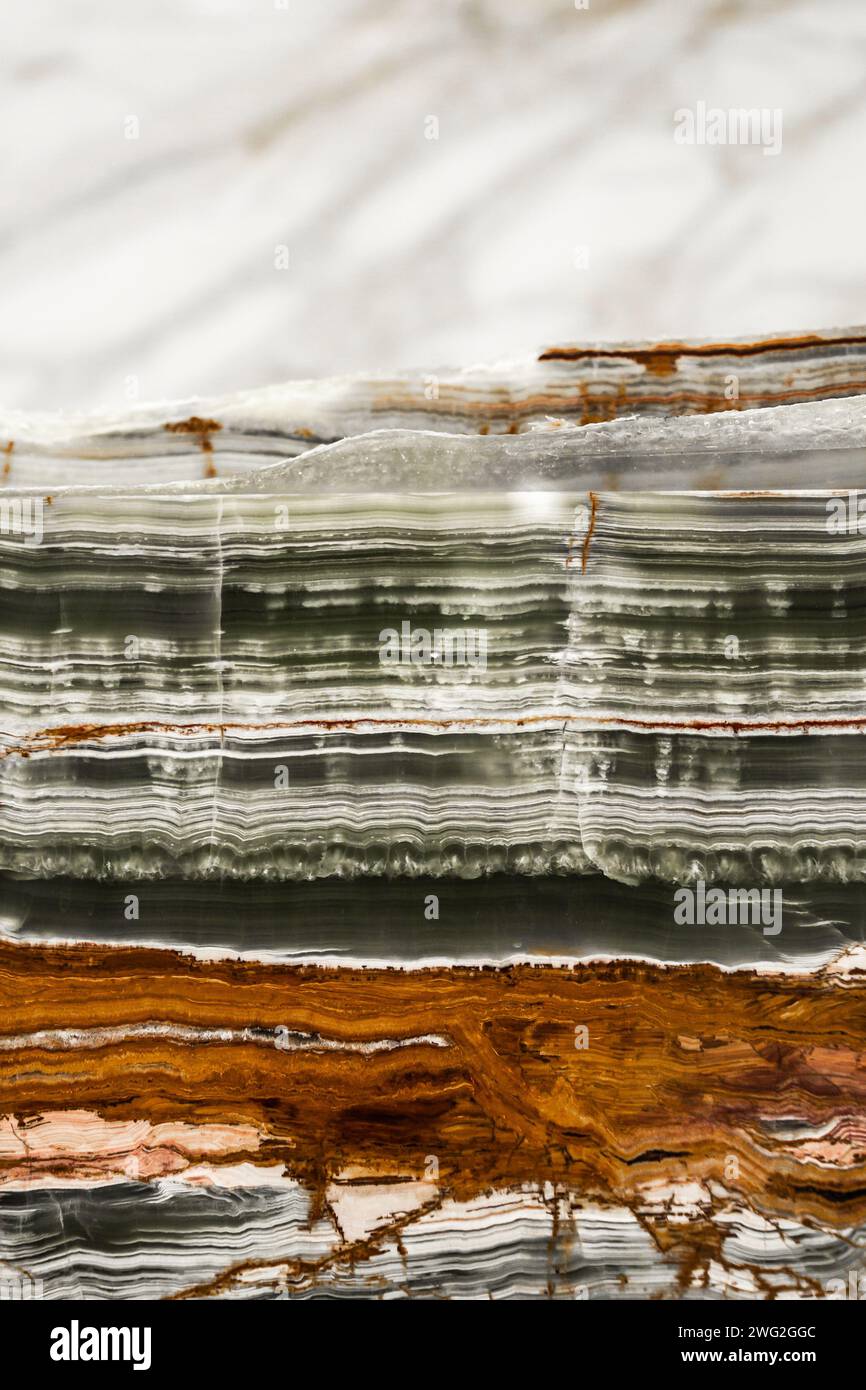 Collection of Different Types of Marble Natural Stone Textures and ...