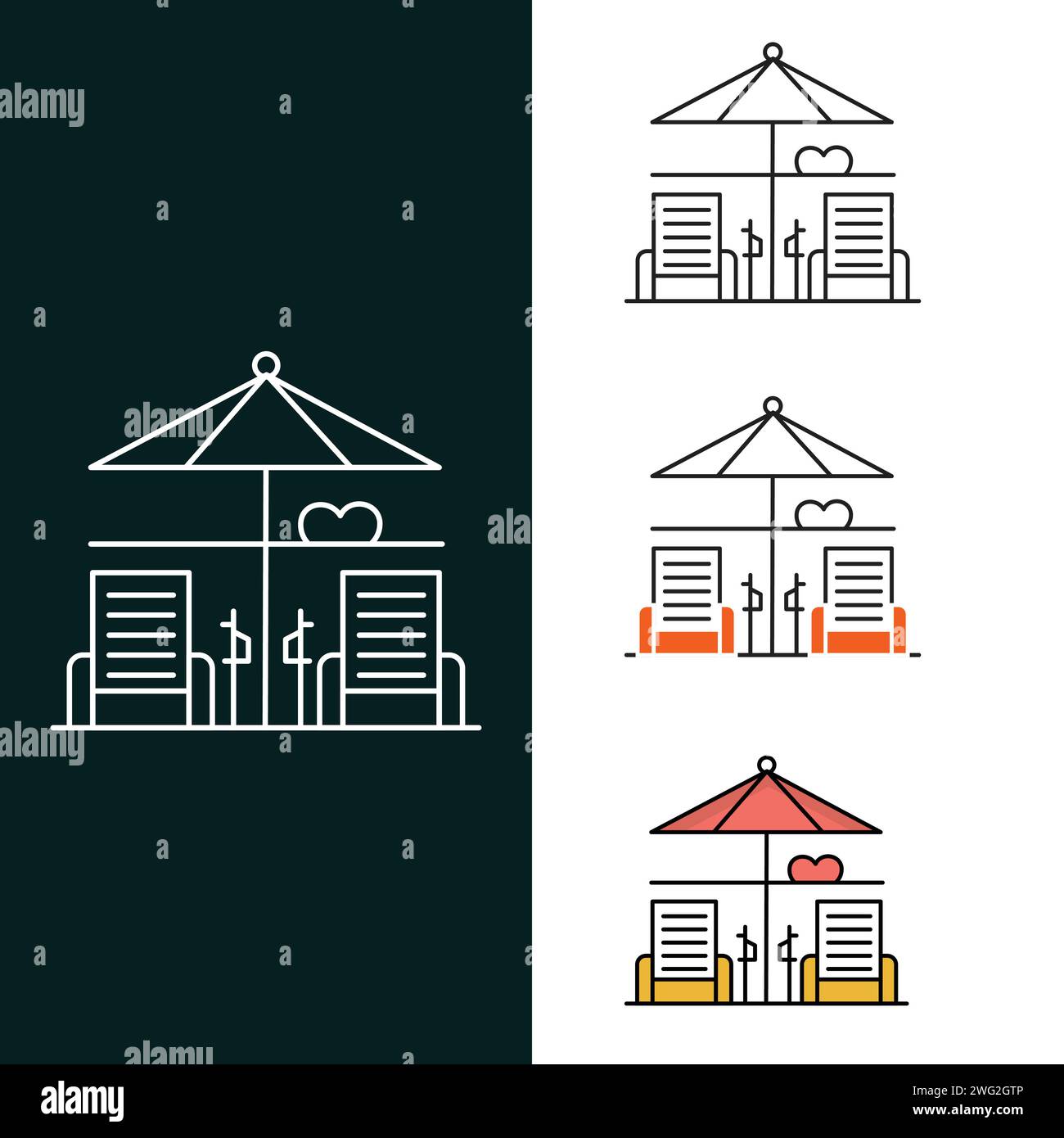 "Sunset Vector illustration Icon Design Stock Vector Image & Art - Alamy