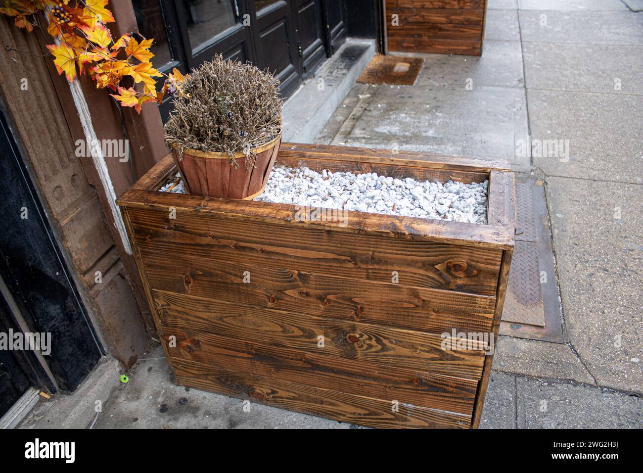Sidewalk Concrete Tree Planters