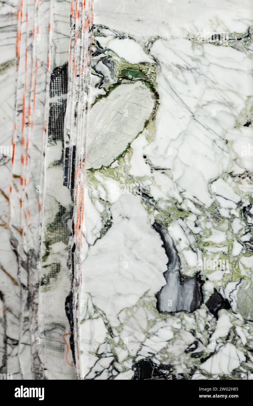 Collection of Different Types of Marble Natural Stone Textures and ...