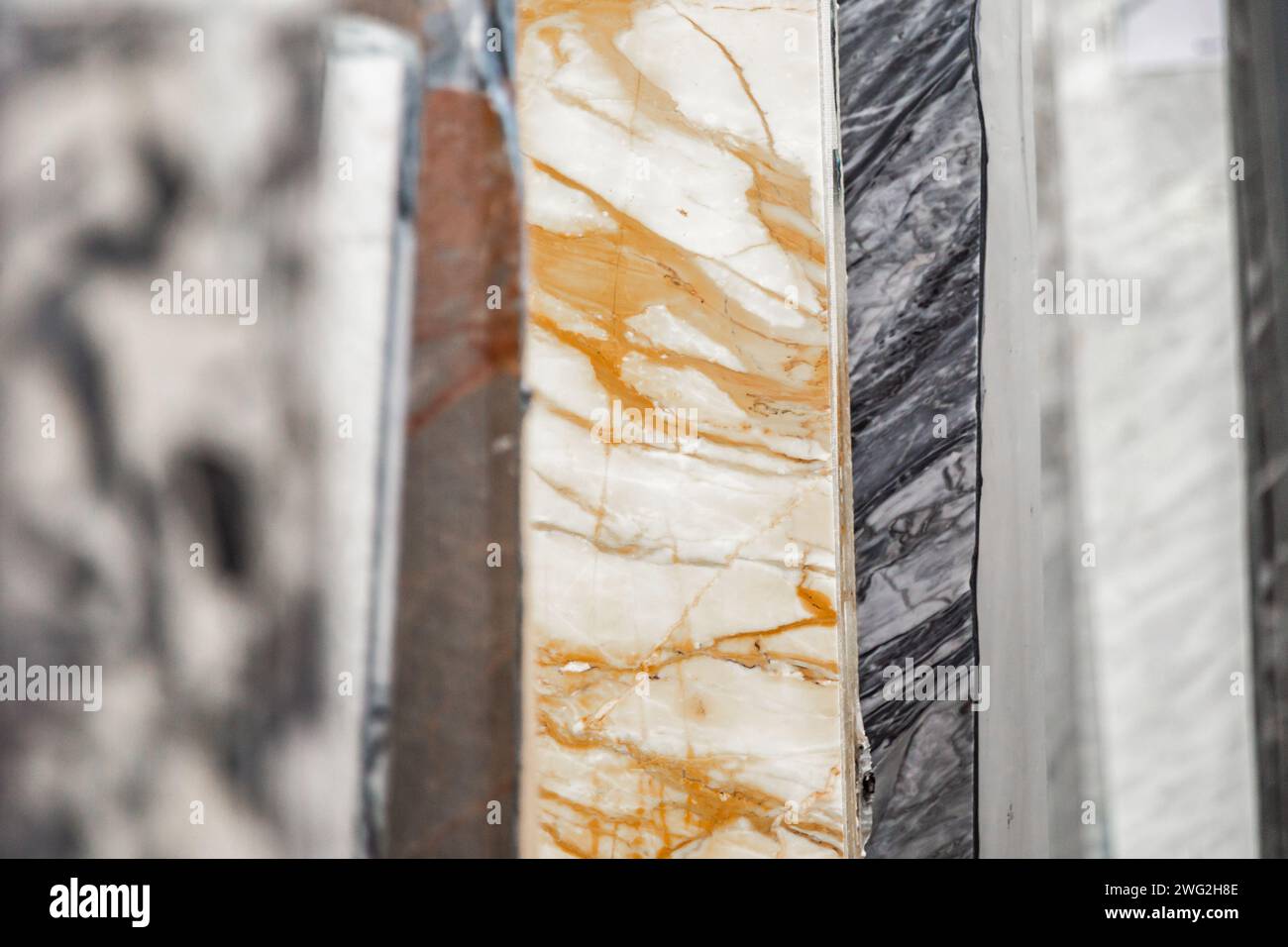 Collection of Different Types of Marble Natural Stone Textures and ...