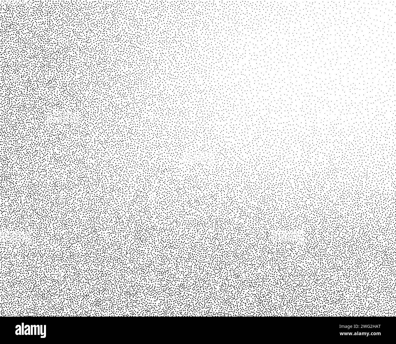 Dotwork Gradient Pattern Background Black Noise Stipple Dots Dotted Vector Stock Vector Image