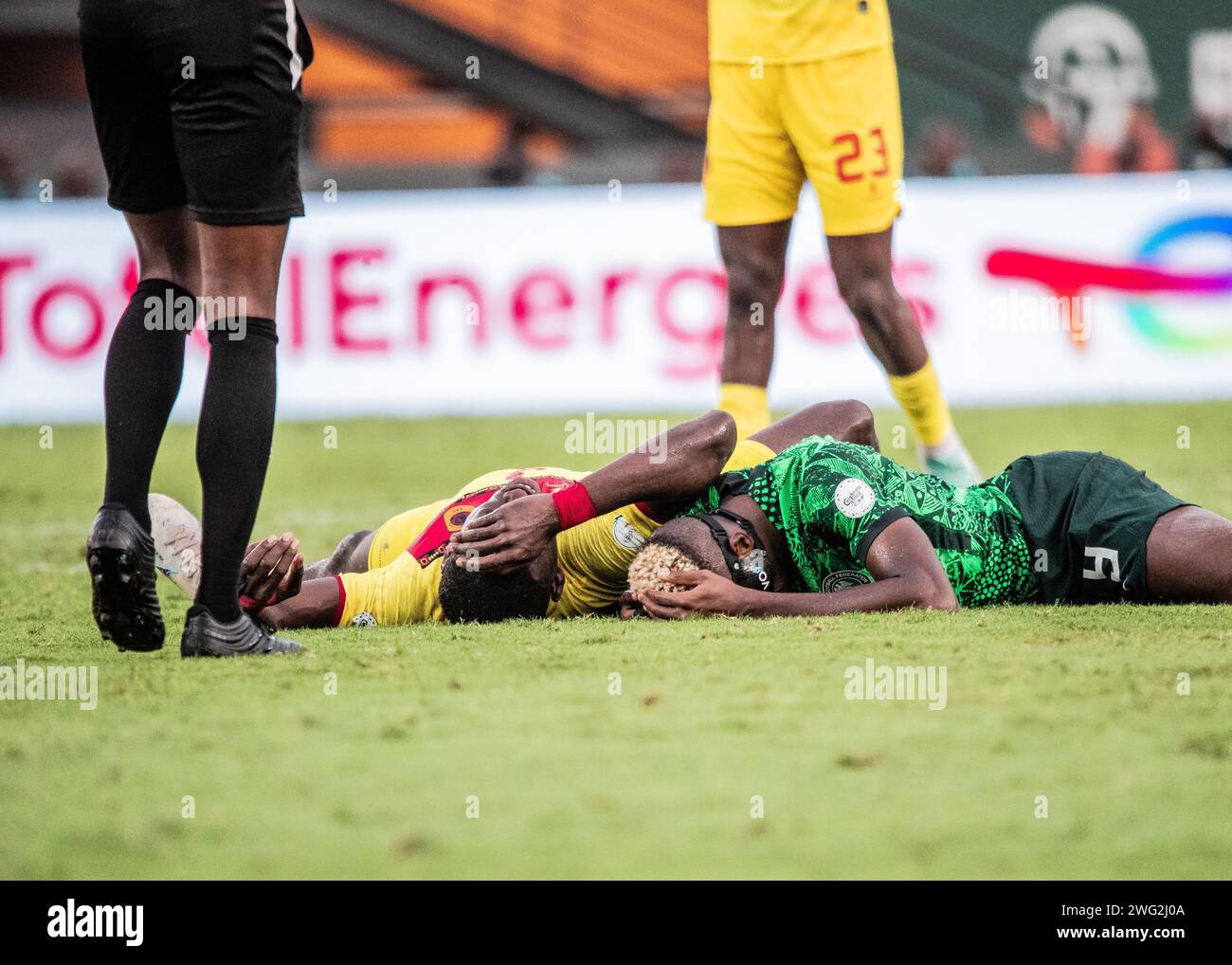 NIGERIA VS ANGOLA, FOOTBALL, AFRICAN CUP OF NATIONS, KNOCKOUT STAGE ...