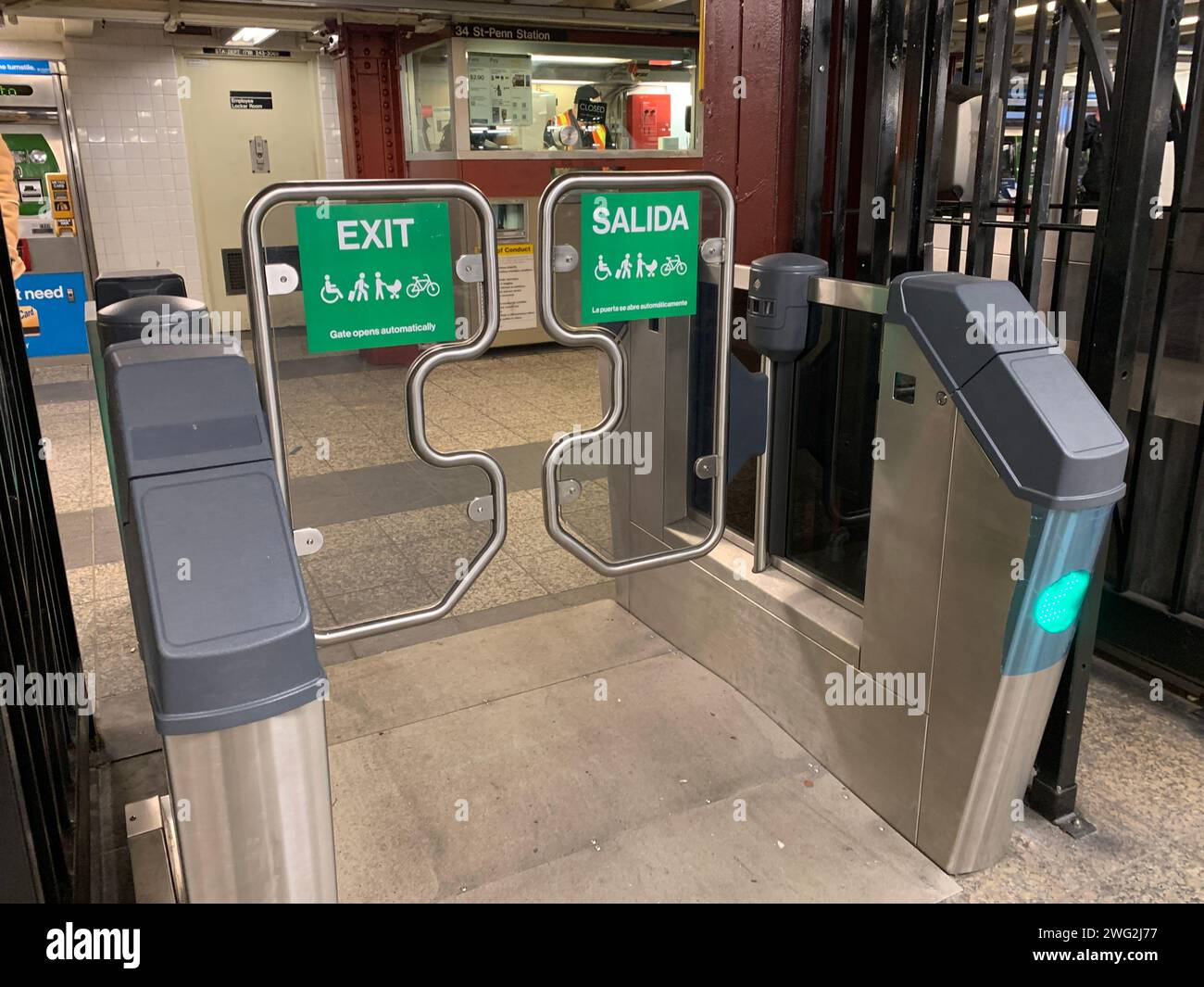 February 2, 2024, New York City, New York: (NEW) New Subway Fare Gates ...