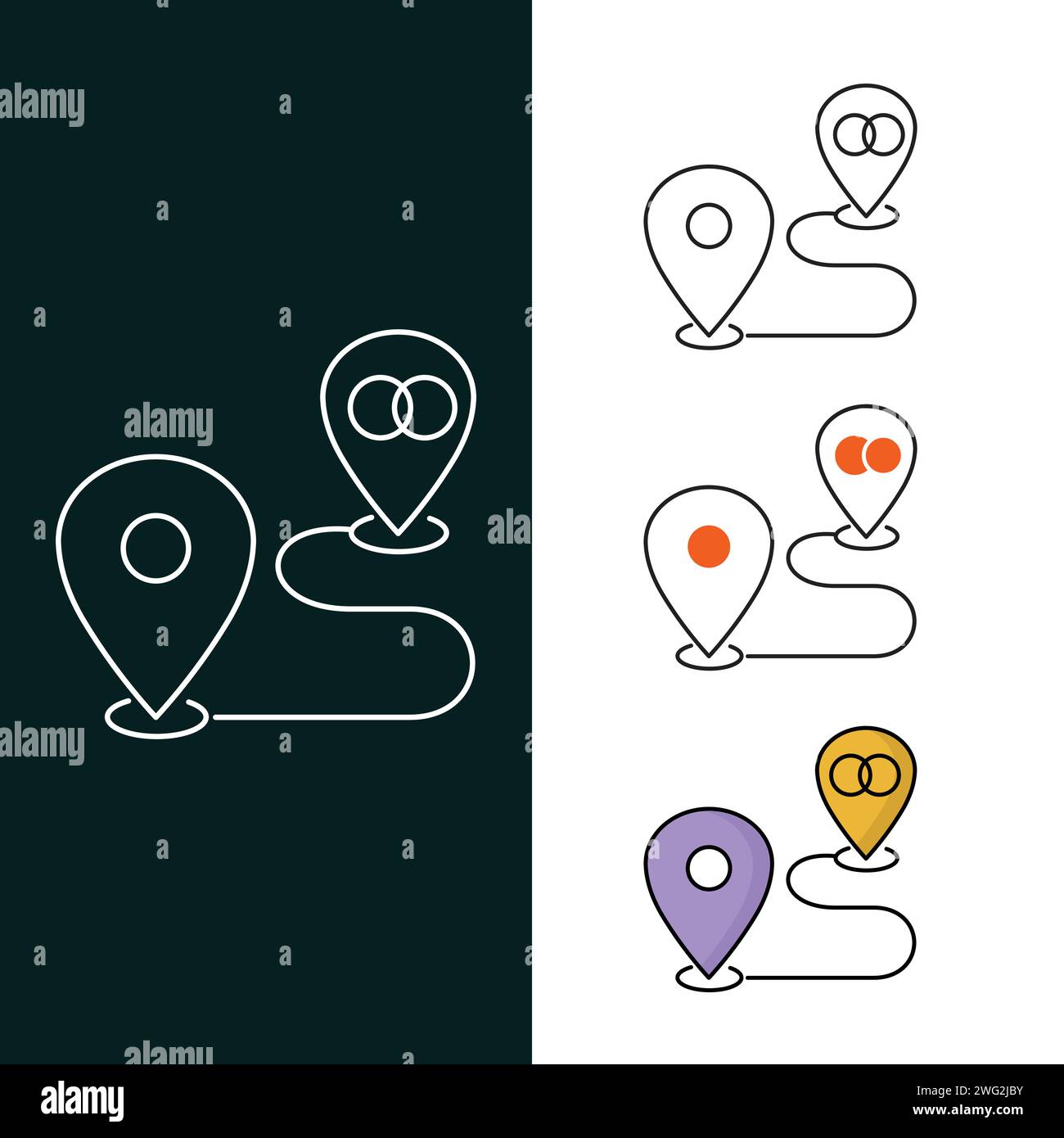 "Destination, GPS, Vector illustration Icon Design Stock Vector Image ...