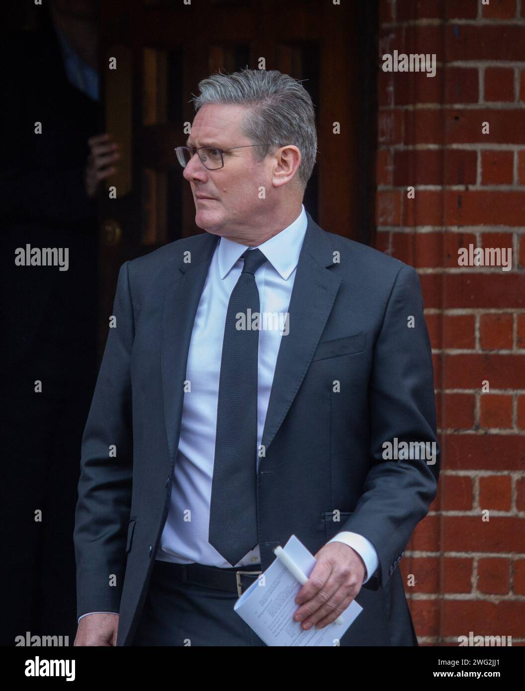 London, England, UK. 2nd Feb, 2024. Labour Leader Sir KEIR STARMER ...