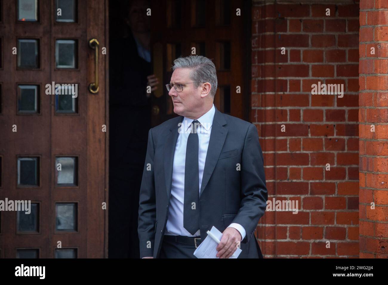 London, England, UK. 2nd Feb, 2024. Labour Leader Sir KEIR STARMER ...