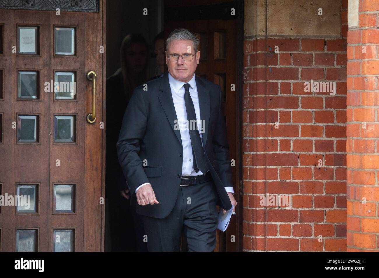 London, England, UK. 2nd Feb, 2024. Labour Leader Sir KEIR STARMER ...