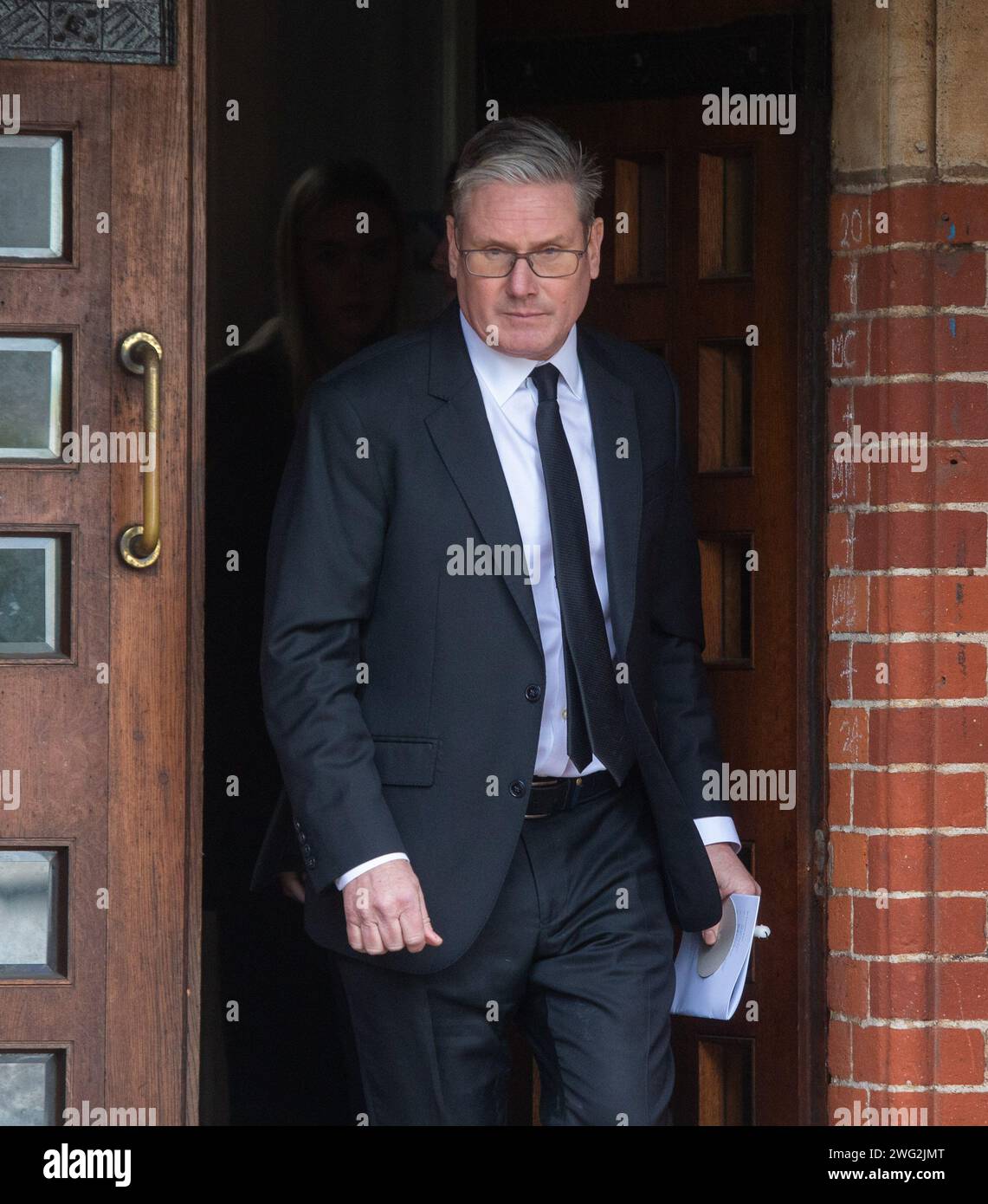 London, England, UK. 2nd Feb, 2024. Labour Leader Sir KEIR STARMER ...