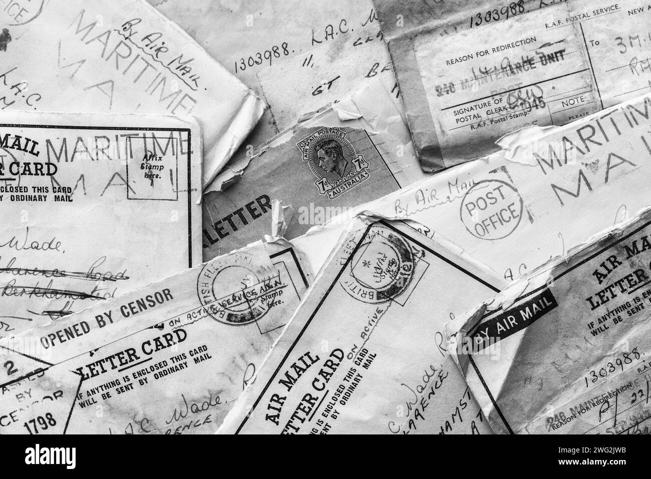 Ww2 mail still retained intact in 2024 hi-res stock photography and ...