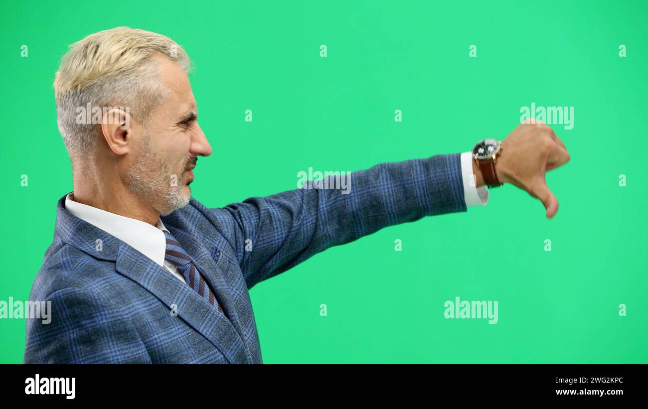 Hand shows middle finger close hi-res stock photography and images - Alamy