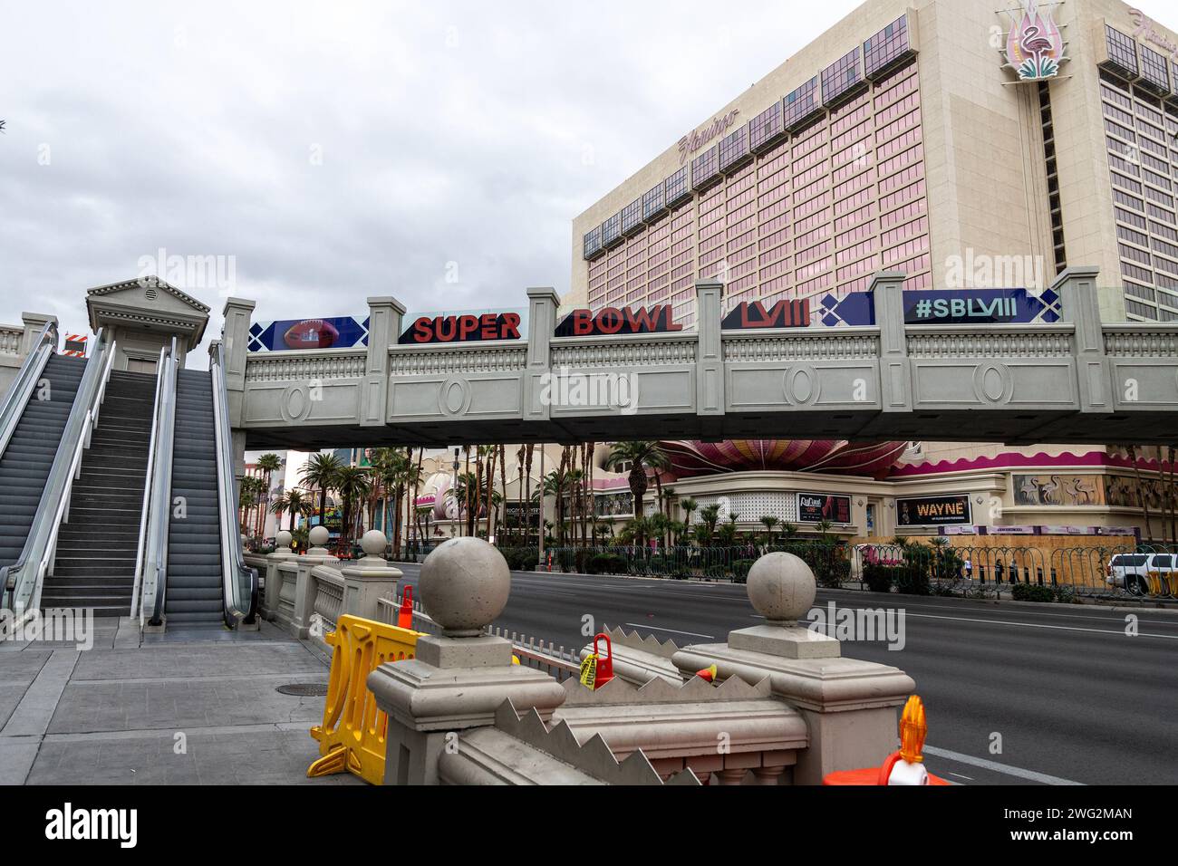 LAS VEGAS, NV FEBRUARY 2: Views of Las Vegas, Nevada ahead of Super ...