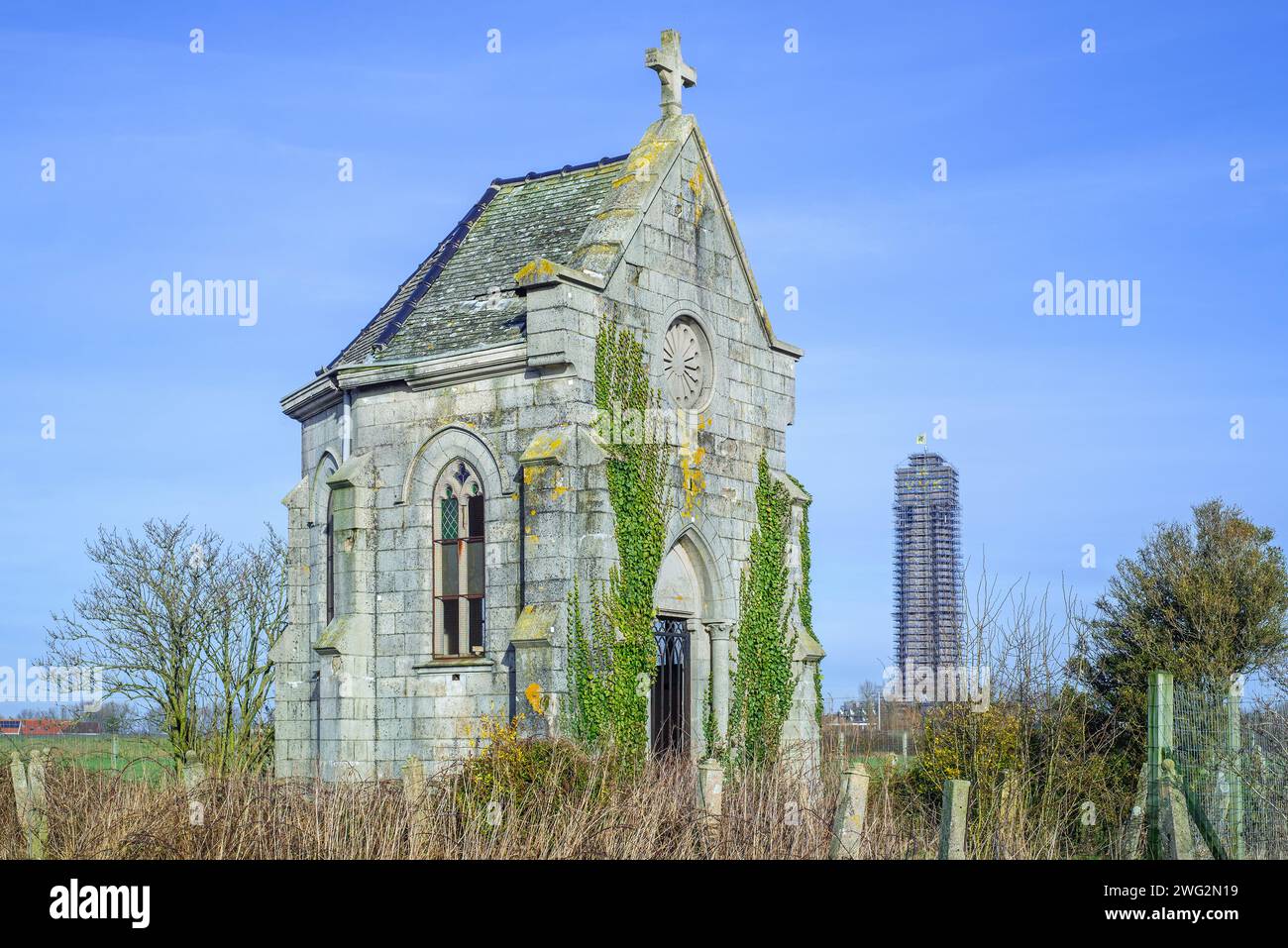 Vliegenierskapel, neglected WWI commemoration chapel for World War One ...