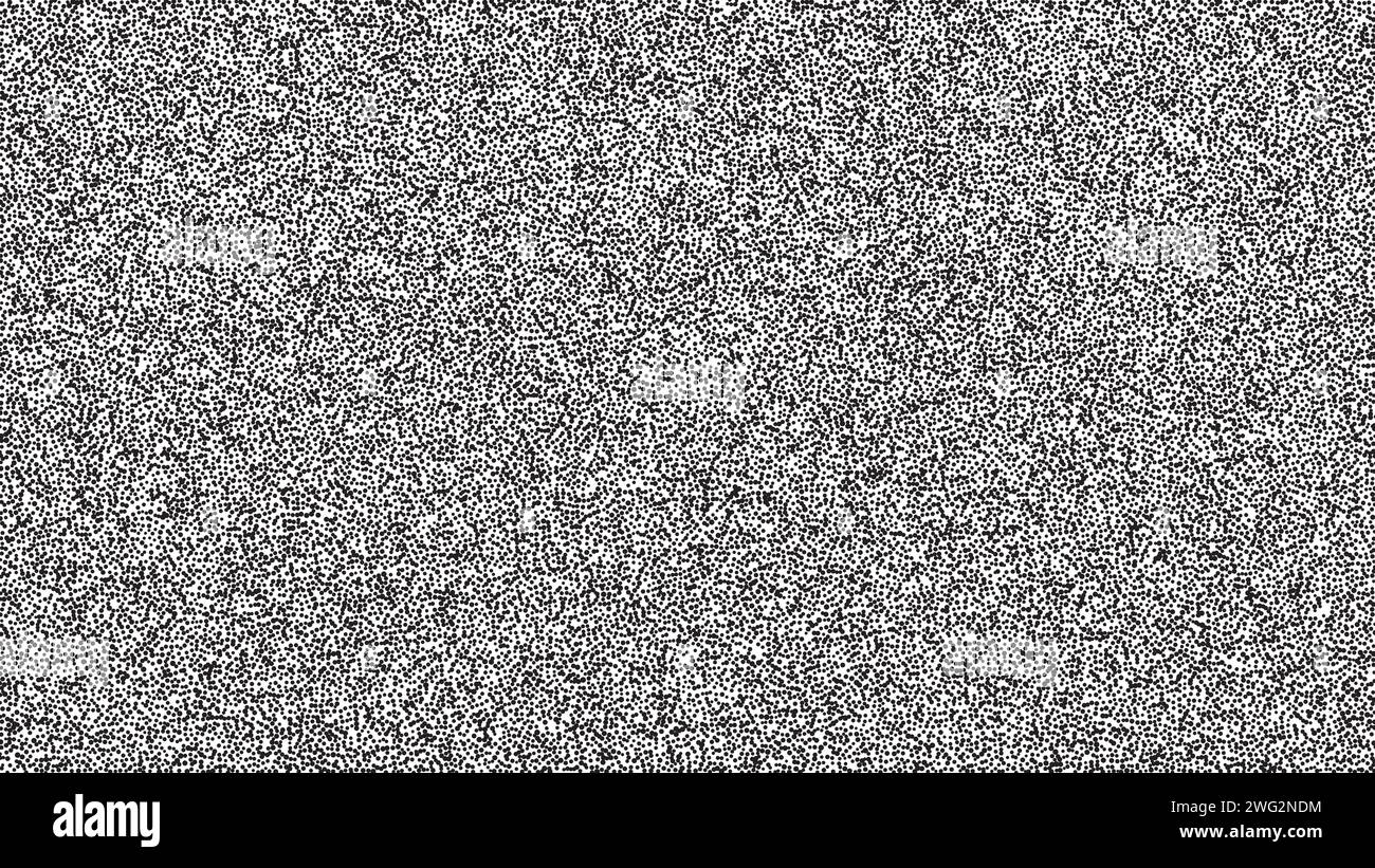 Dotwork noise pattern background. Black noise stipple dots. Dotted ...