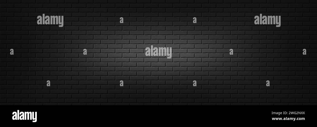 Brick wall pattern background. Black stone brickwall texture. Stone tile building material ...