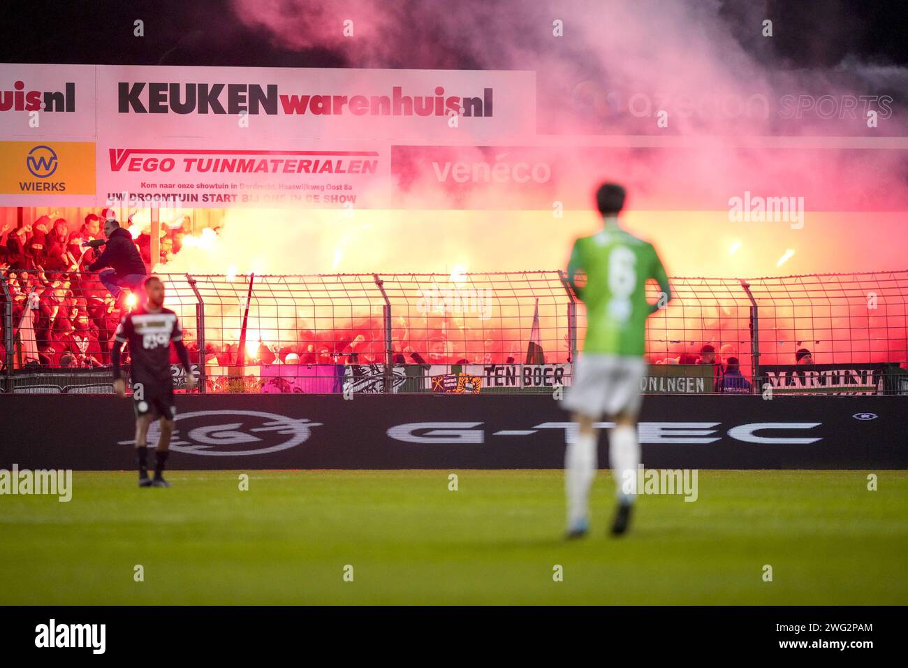 Dordrecht, Netherlands. 02nd Feb, 2024. DORDRECHT, 02-02-2024, M-Scores ...