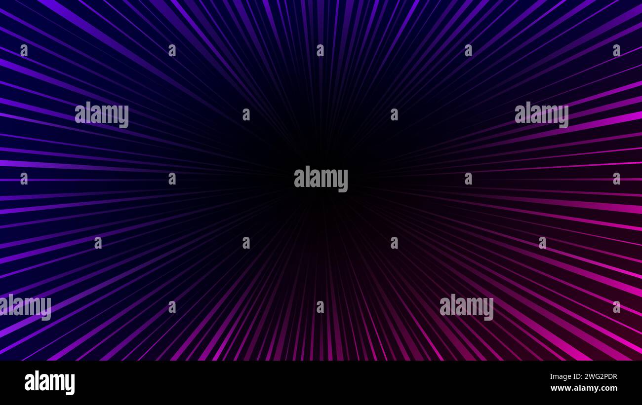 Burst beam abstract background. Fantastic neon sunburst pattern. Motion ...