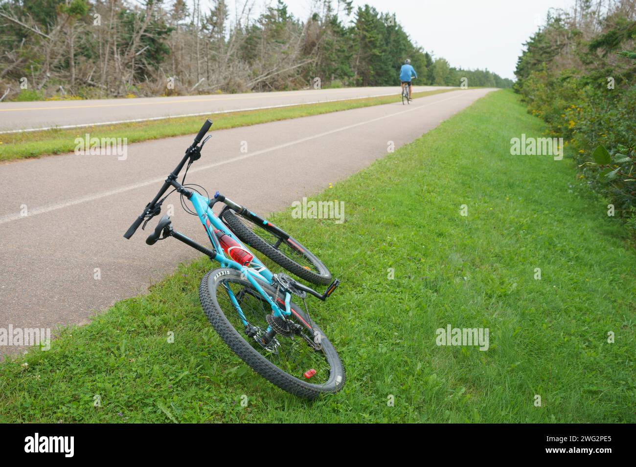 Gulf Shore Parkway bike path, Prince Edward Island, Canada Stock Photo - Alamy