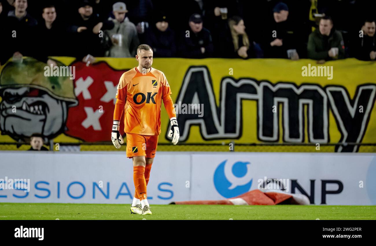 BREDA, Netherlands. 02nd Feb, 2024. football, Rat Verleghstadium ...