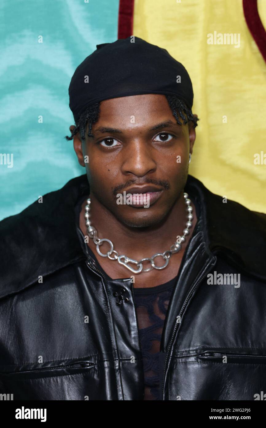 Los Angeles, USA. 01st Feb, 2024. Jeleel attends the 2024 Warner Music ...