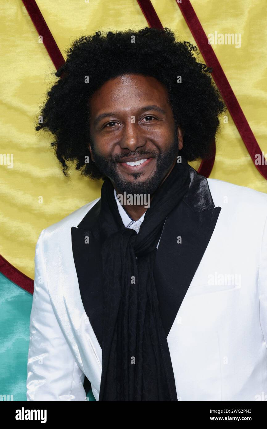 Los Angeles, USA. 01st Feb, 2024. Bless attends the 2024 Warner Music ...