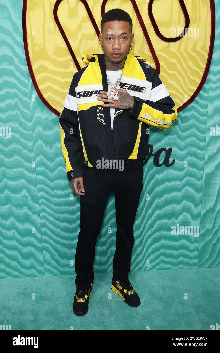 Los Angeles, USA. 01st Feb, 2024. R3 Da Chilliman attends the 2024 ...