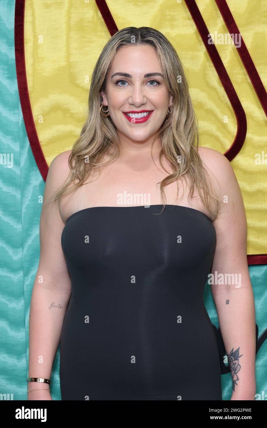 Los Angeles, USA. 01st Feb, 2024. Cate Wright attends the 2024 Warner ...