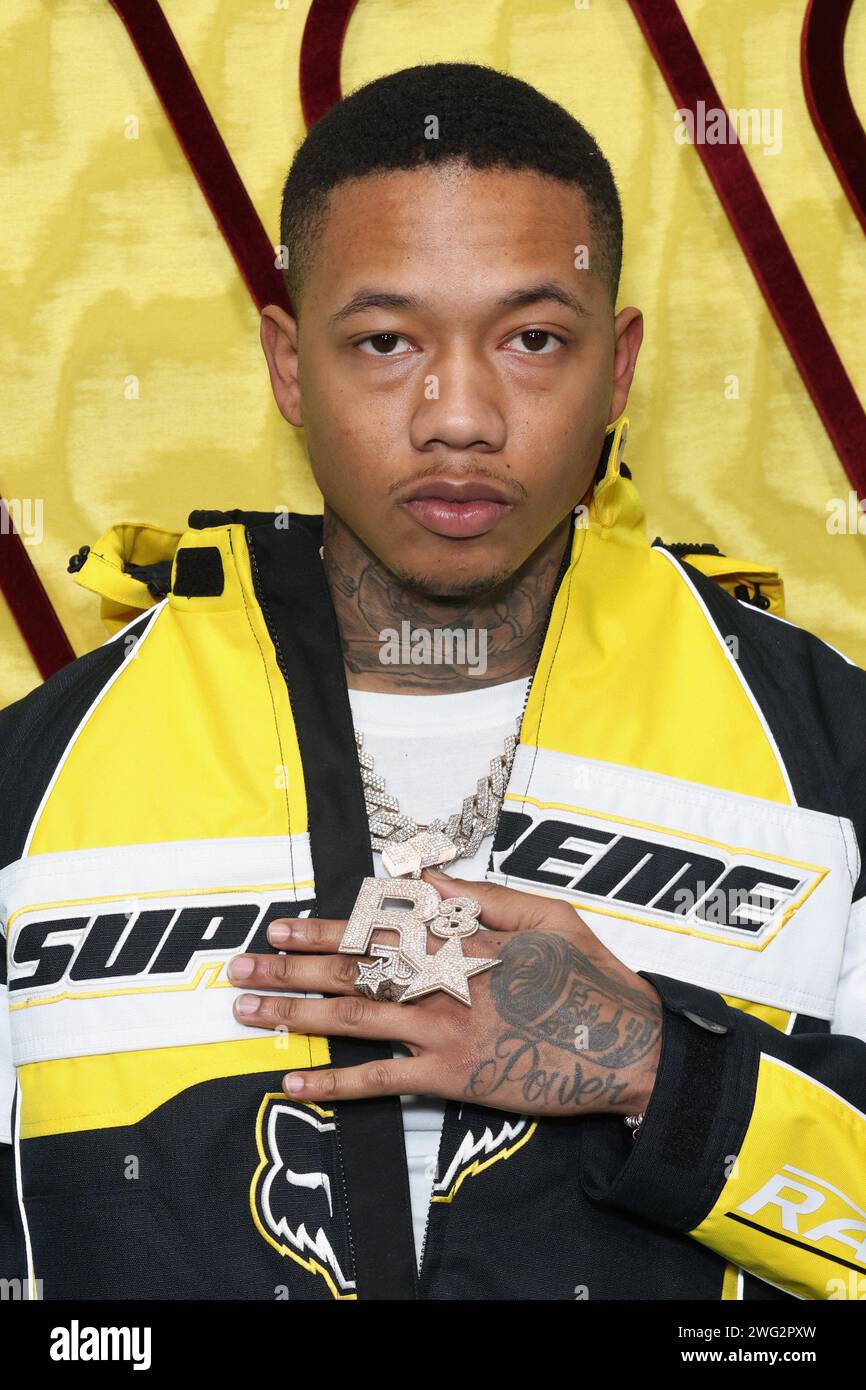 Los Angeles, USA. 01st Feb, 2024. R3 Da Chilliman attends the 2024 ...