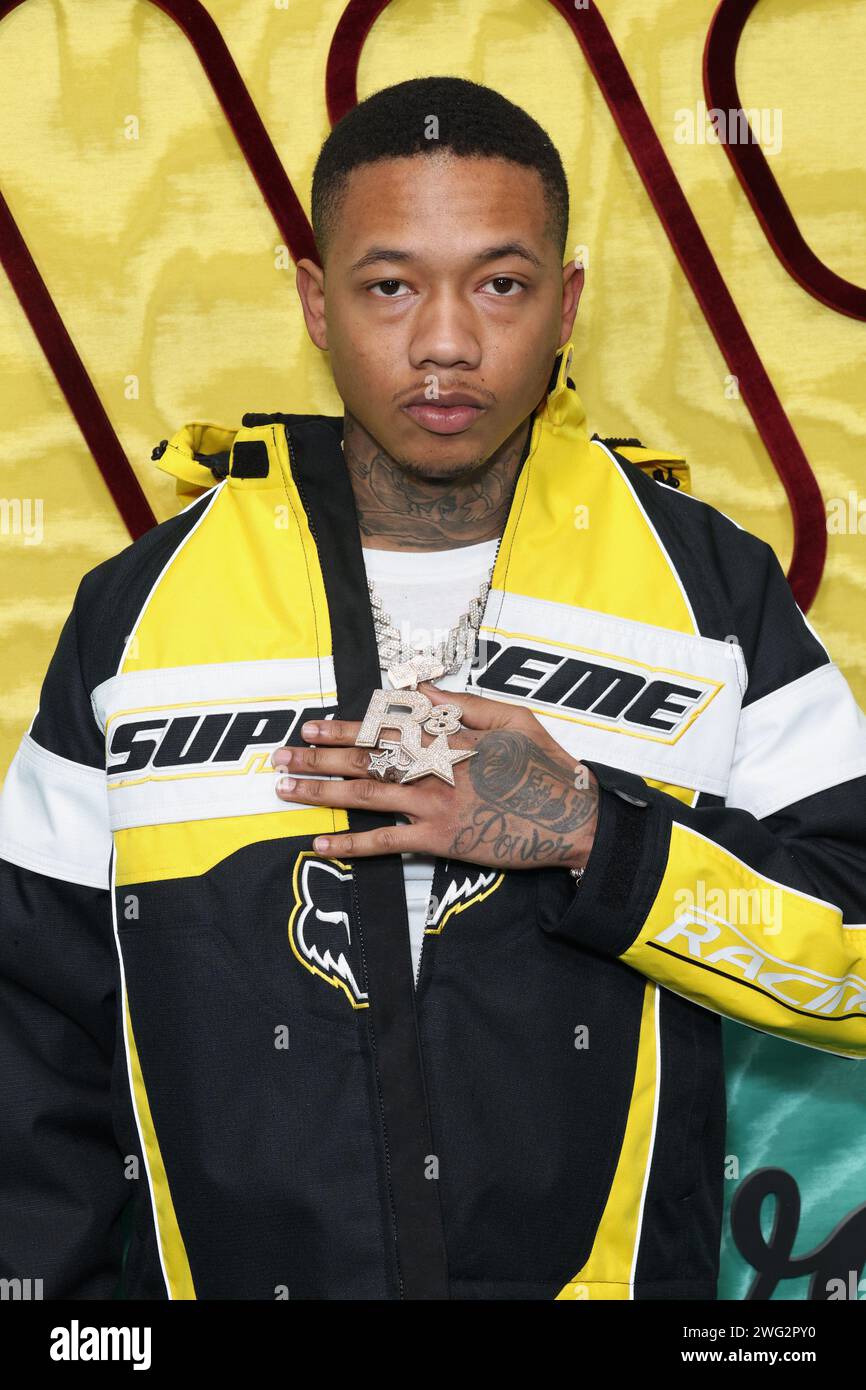 Los Angeles, USA. 01st Feb, 2024. R3 Da Chilliman attends the 2024 ...