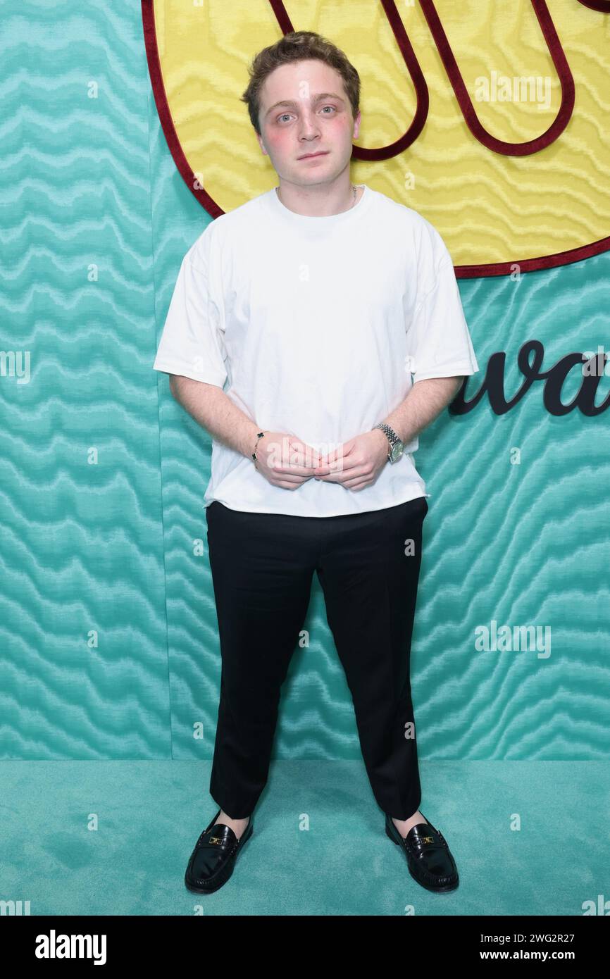 Los Angeles, USA. 01st Feb, 2024. Jake Shane attends the 2024 Warner ...