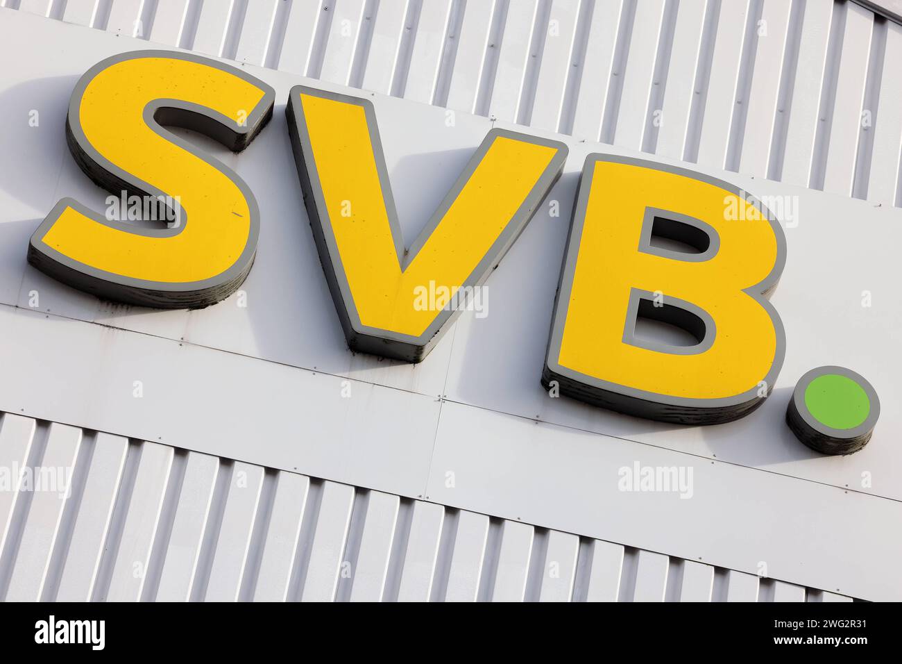 Das Gebaeude Gebäude, Logo der SVB, Siegener Versorgungsbetriebe GmbH ...