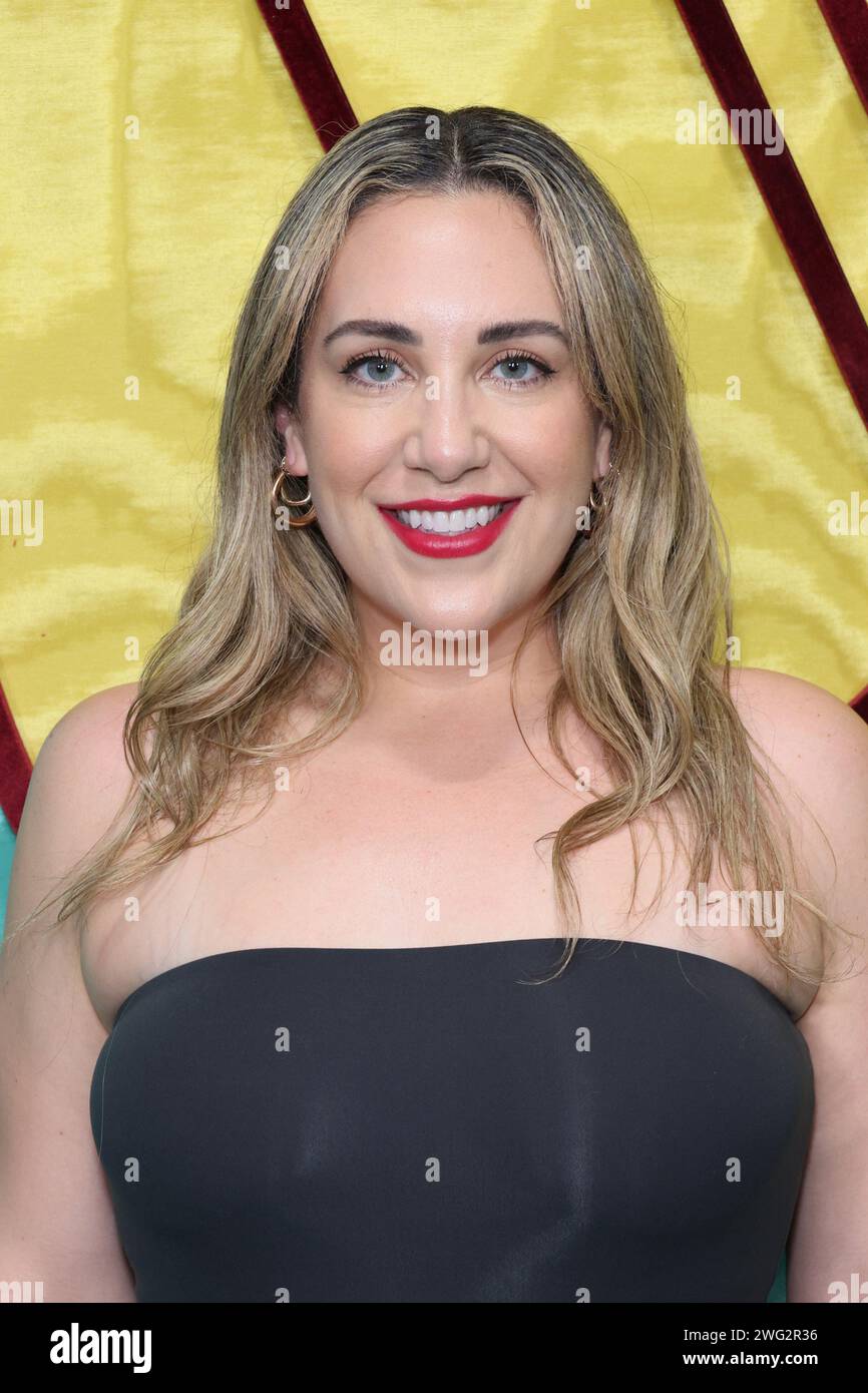 Los Angeles, USA. 01st Feb, 2024. Cate Wright attends the 2024 Warner ...