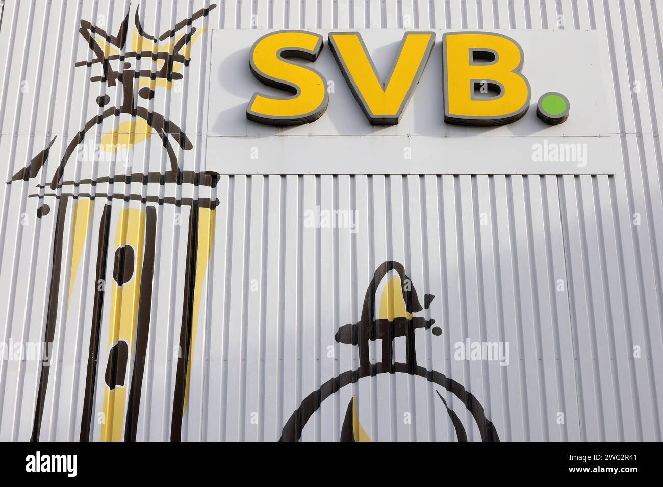Das Gebaeude Gebäude, Logo der SVB, Siegener Versorgungsbetriebe GmbH ...
