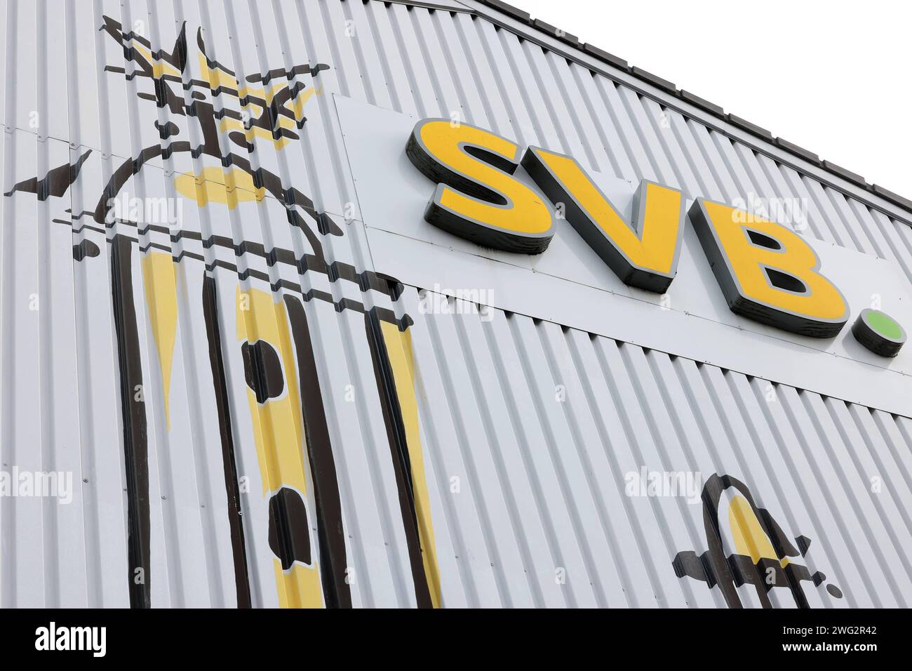 Das Gebaeude Gebäude, Logo der SVB, Siegener Versorgungsbetriebe GmbH ...