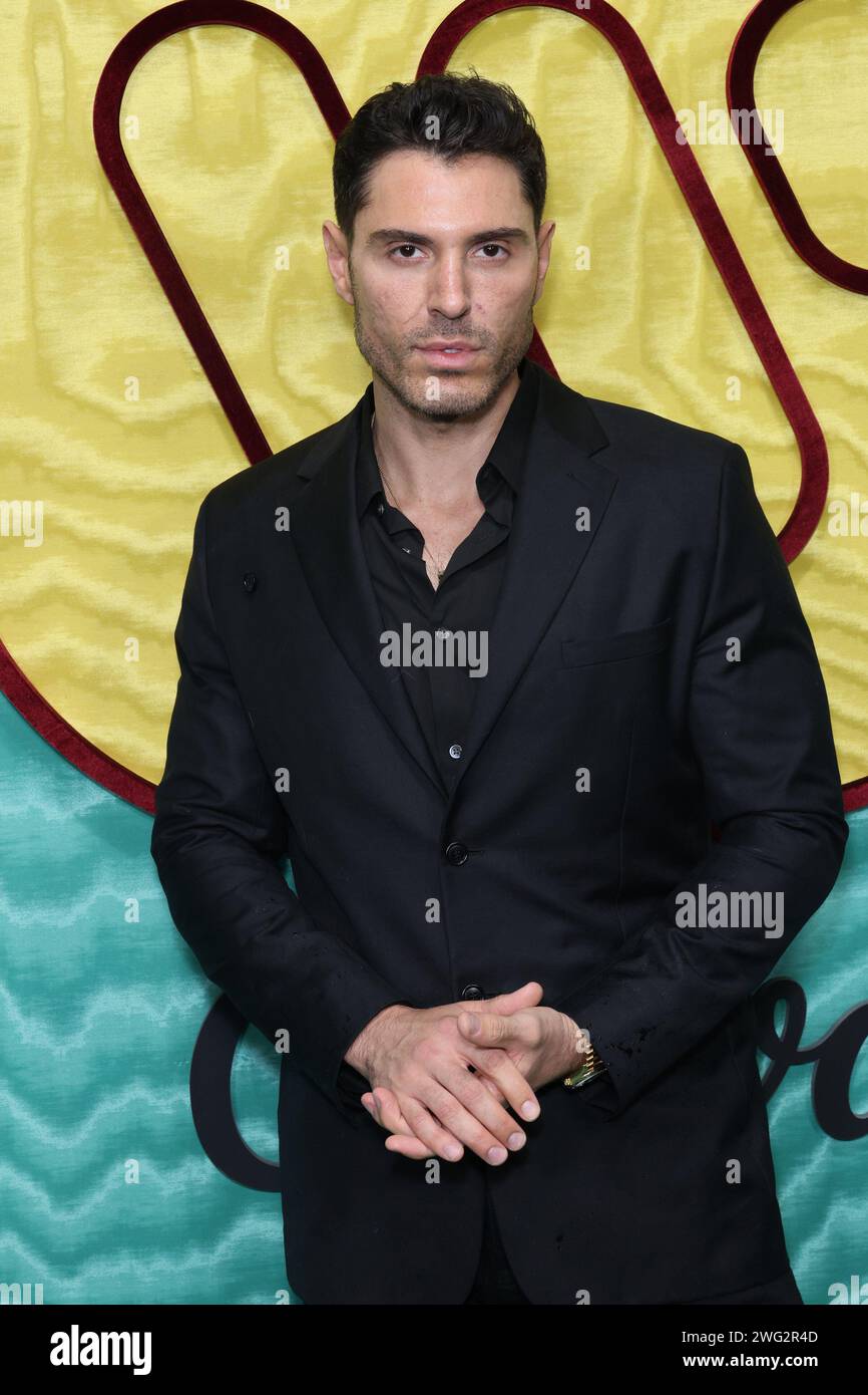 Los Angeles, USA. 01st Feb, 2024. Joey Zauzig attends the 2024 Warner ...