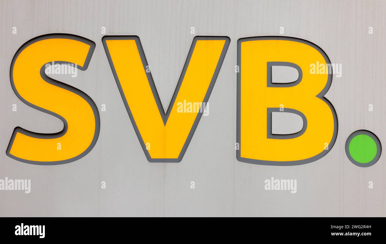 Das Gebaeude Gebäude, Logo der SVB, Siegener Versorgungsbetriebe GmbH ...