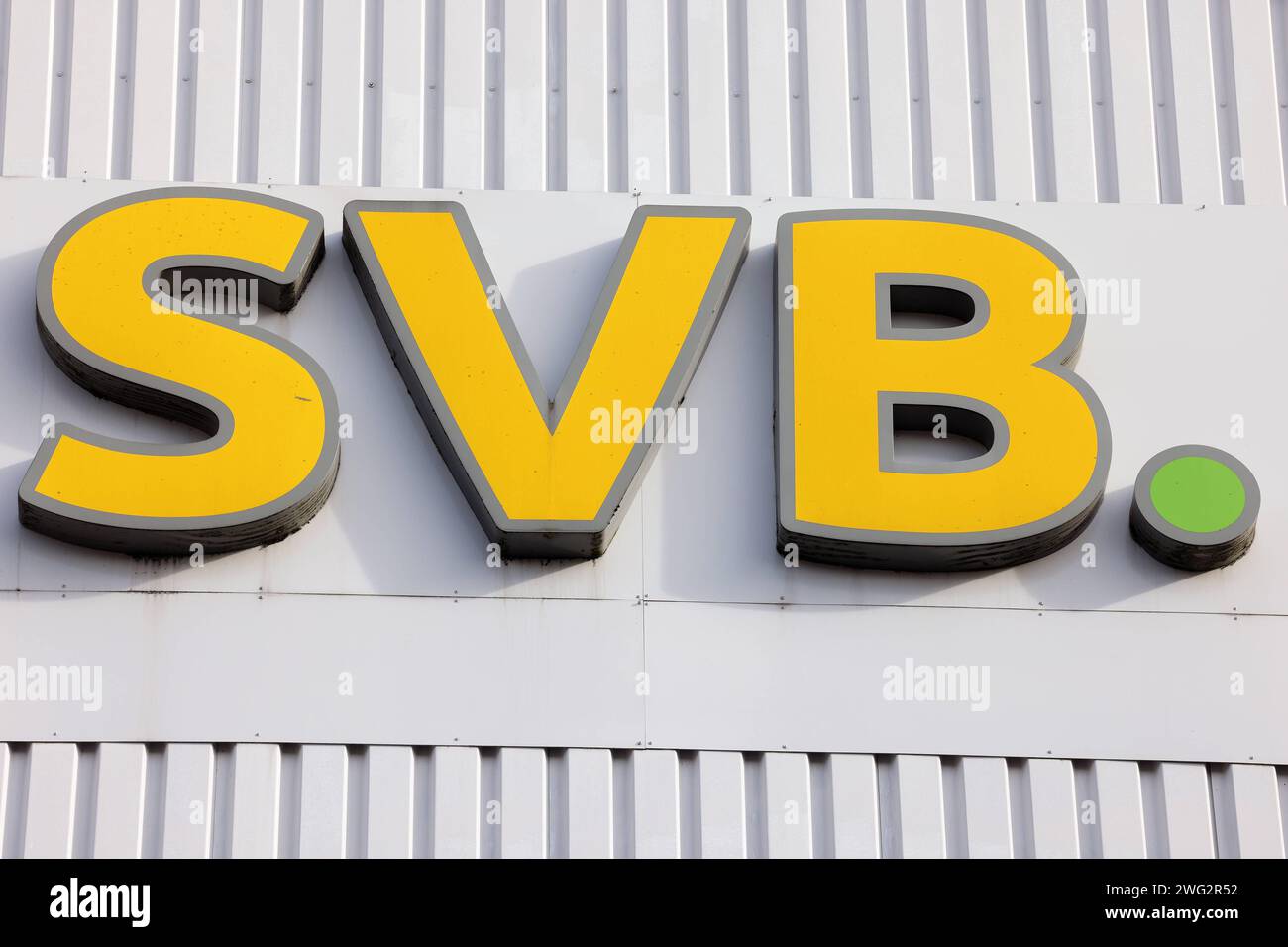 Das Gebaeude Gebäude, Logo der SVB, Siegener Versorgungsbetriebe GmbH ...