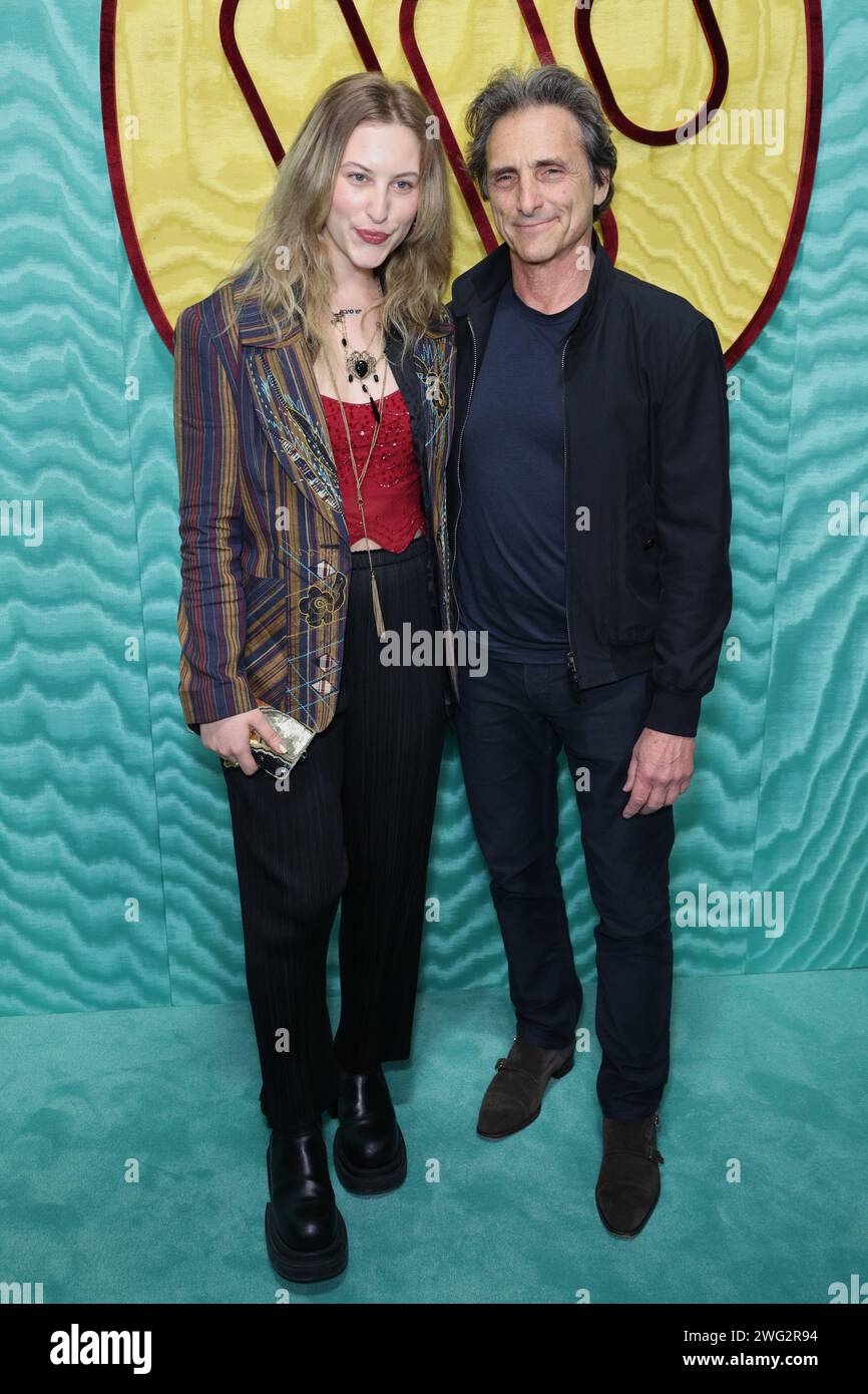 Los Angeles, USA. 01st Feb, 2024. Sophia Bender and Lawrence Bender ...