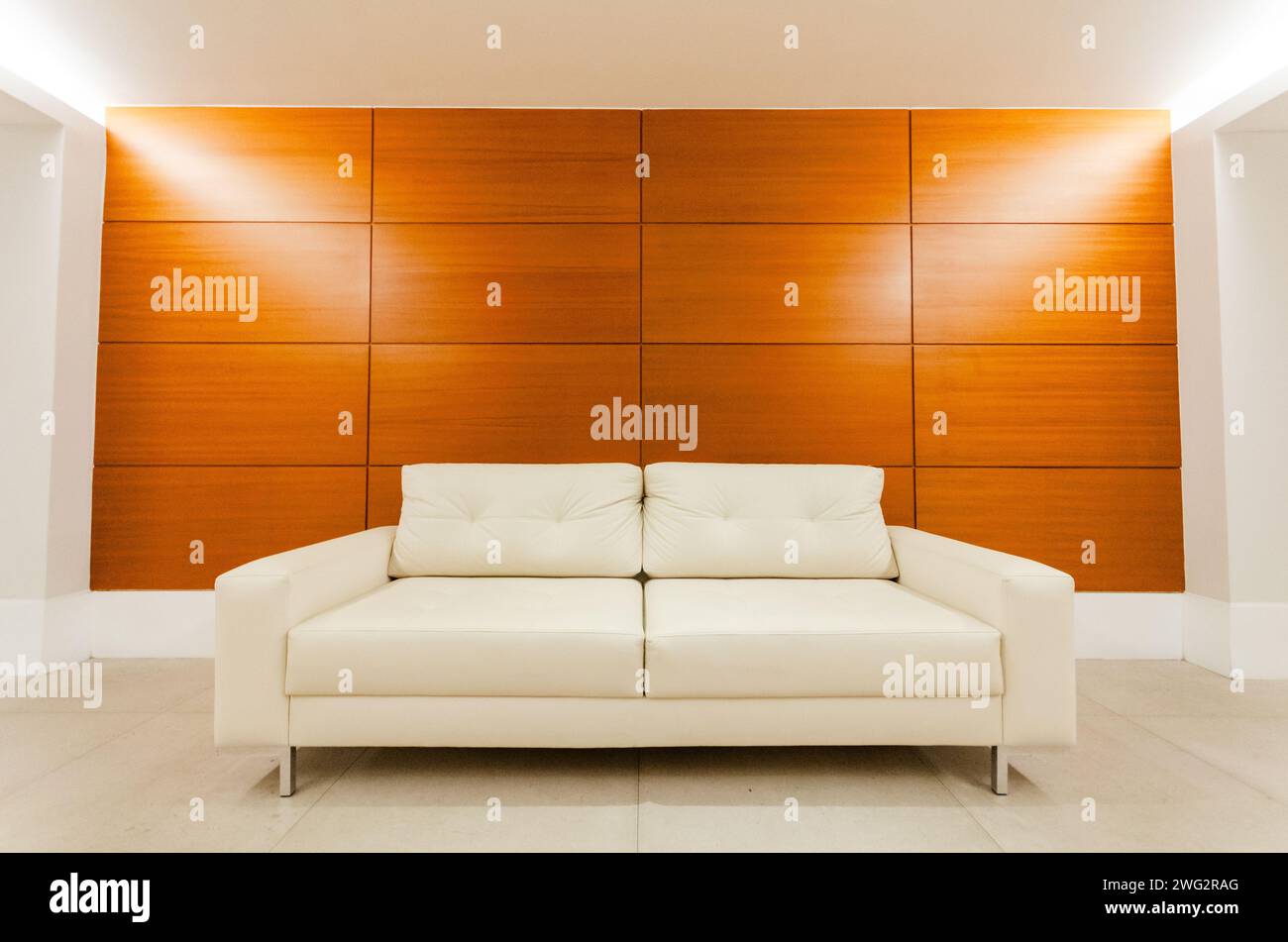 Vibrant orange wood panels hi-res stock photography and images - Alamy