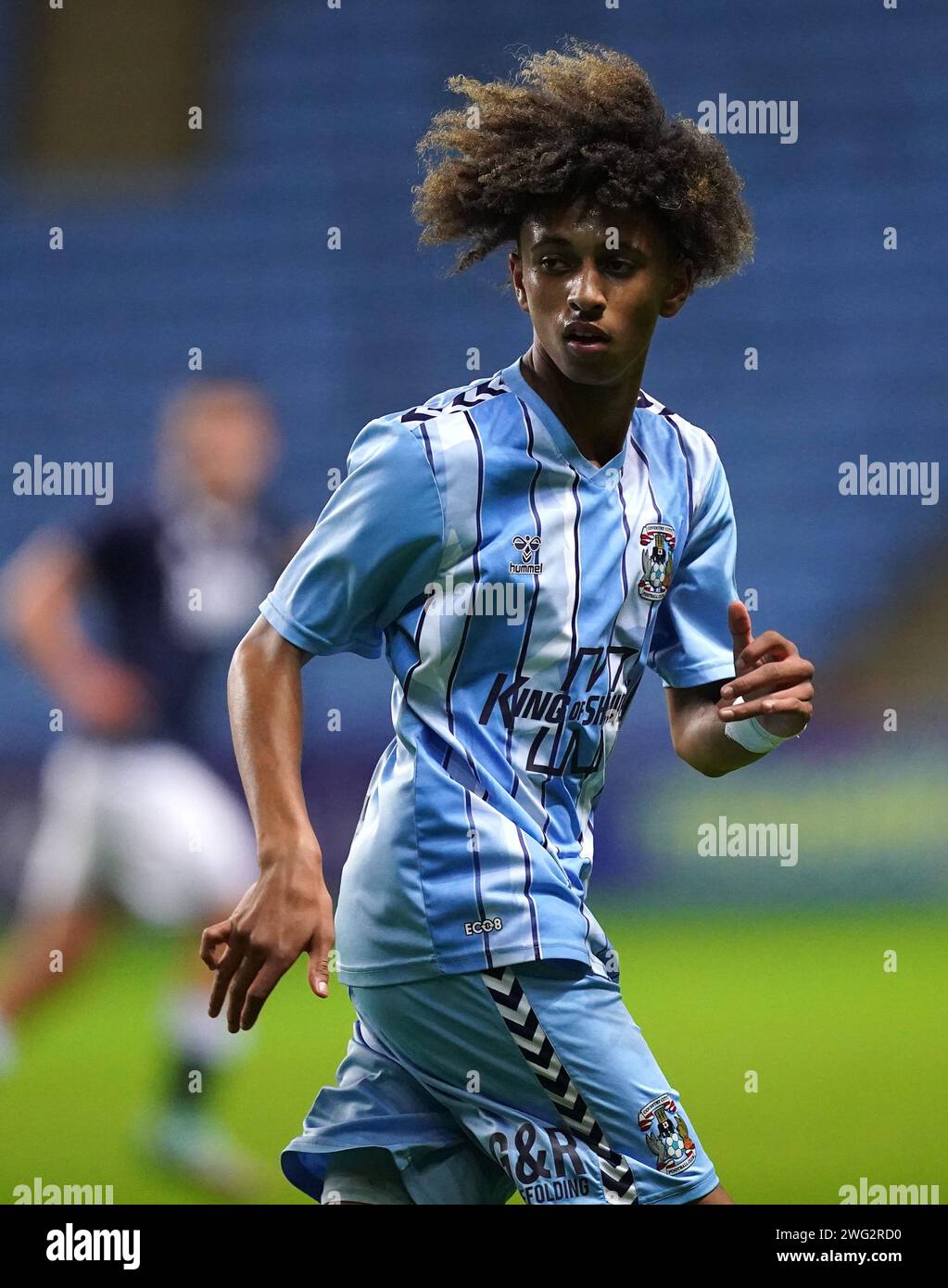 Coventry City's Conrad Ambursley during the FA Youth Cup fifth round ...