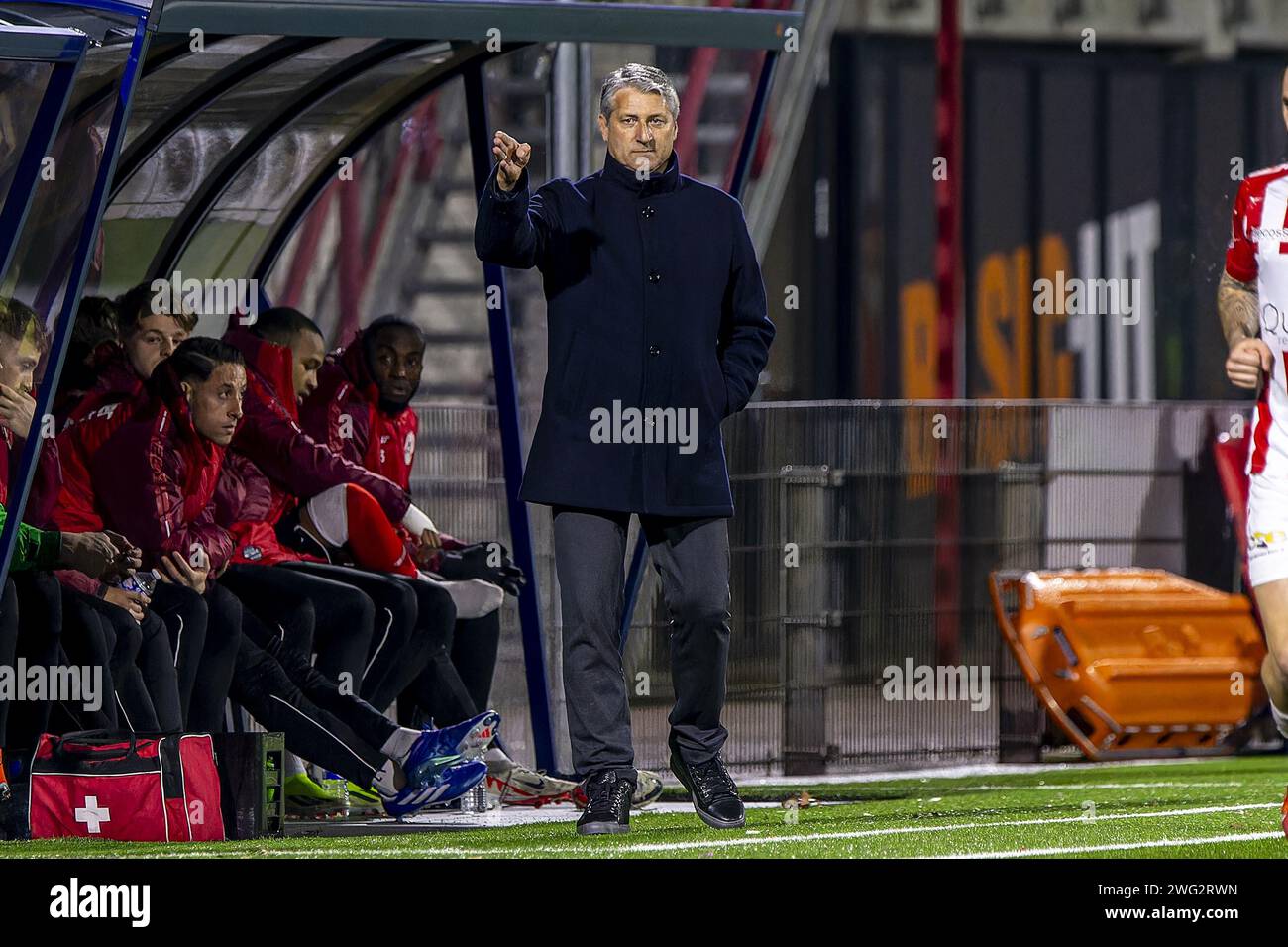 Oss, Nederland. 02nd Feb, 2024. OSS, 02-02-2024, Frans Heesen Stadion ...