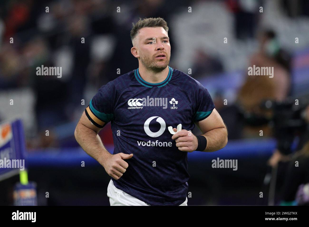 Marseille, France. 2nd February, 2024. Ireland's Peter O'Mahony before ...