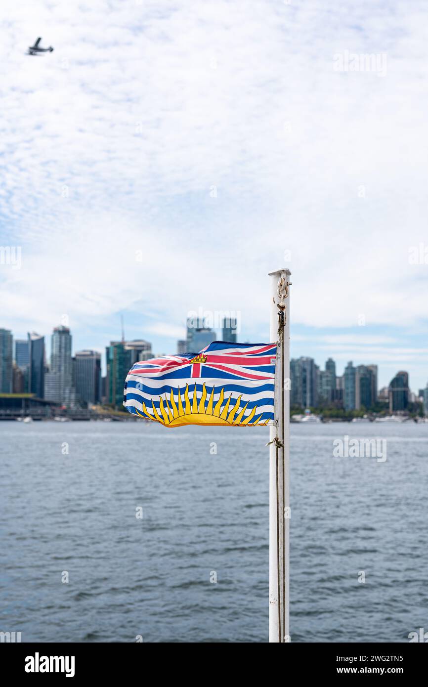 British columbia flag hi-res stock photography and images - Alamy
