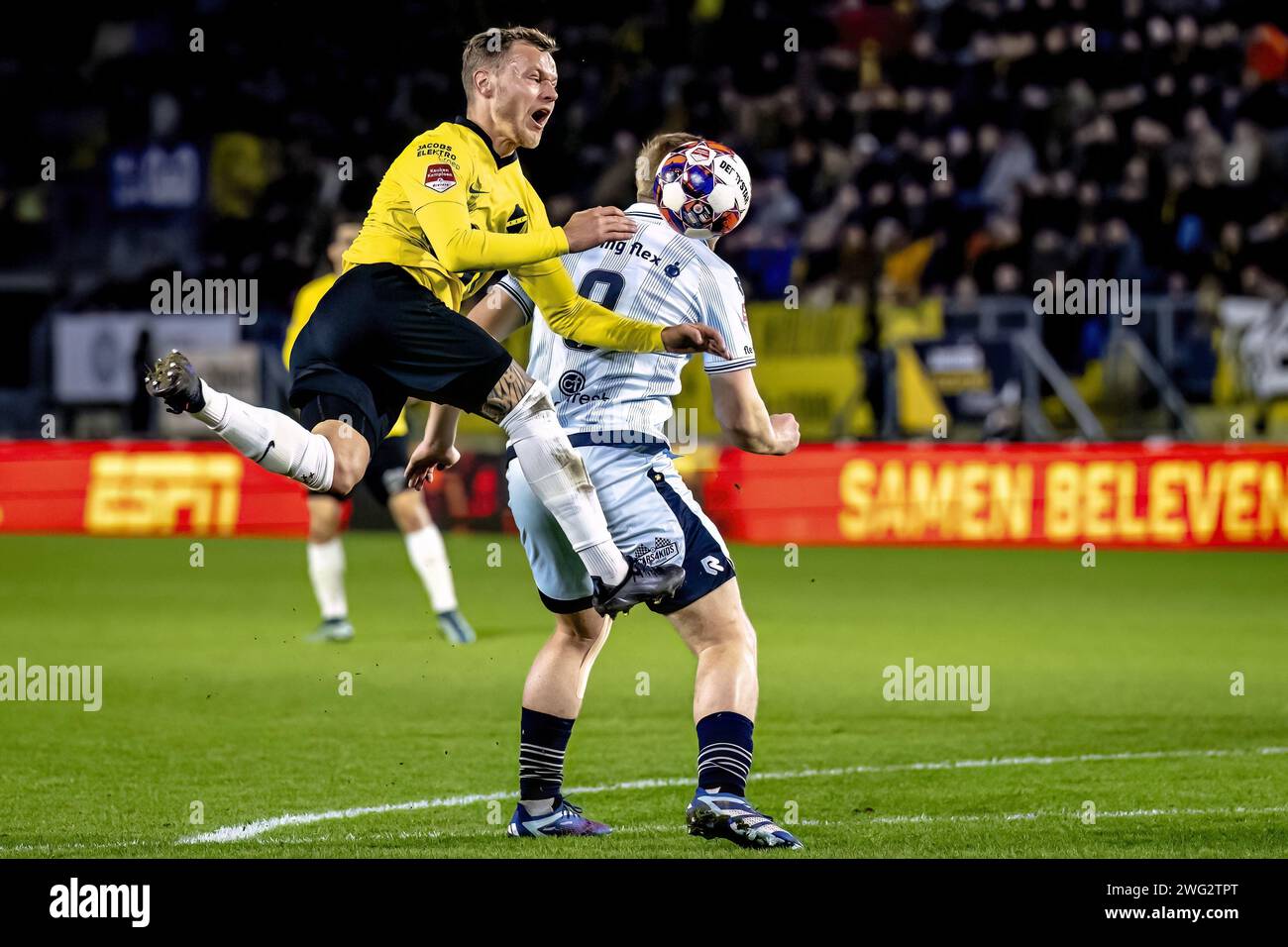 BREDA, Netherlands. 02nd Feb, 2024. football, Rat Verleghstadium ...