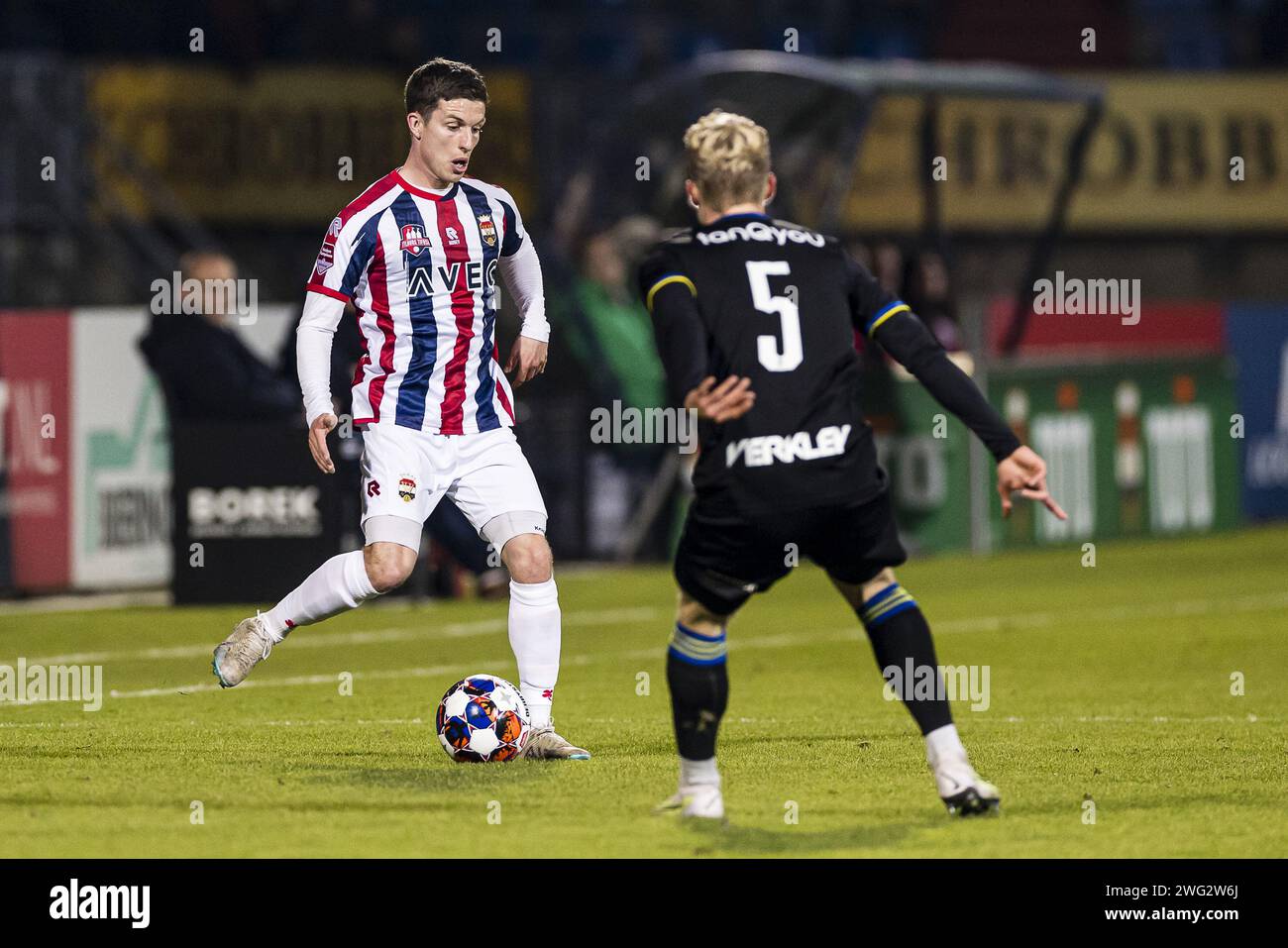TILBURG - 02-02-2024. Koning Willem II stadium. Keuken Kampioen Divisie ...