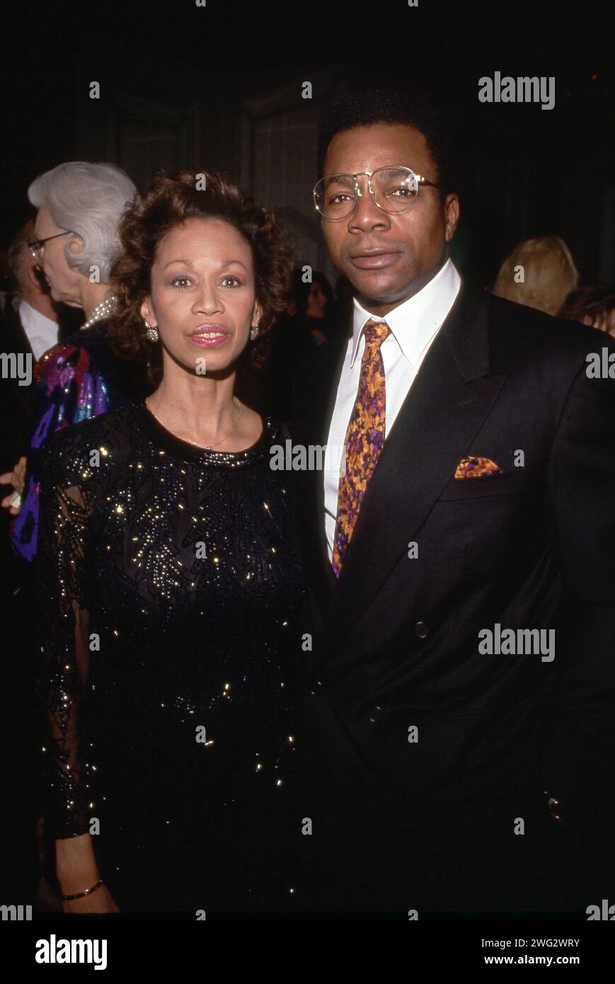 **FILE PHOTO** Carl Weathers Has Passed Away** Altovise Davis and Carl ...