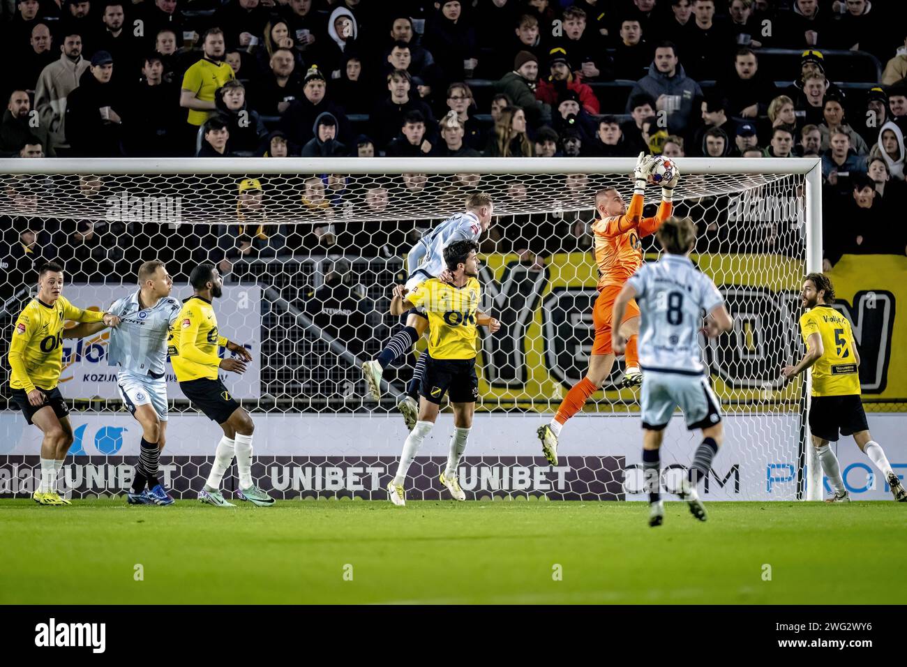 BREDA, Netherlands. 02nd Feb, 2024. football, Rat Verleghstadium ...