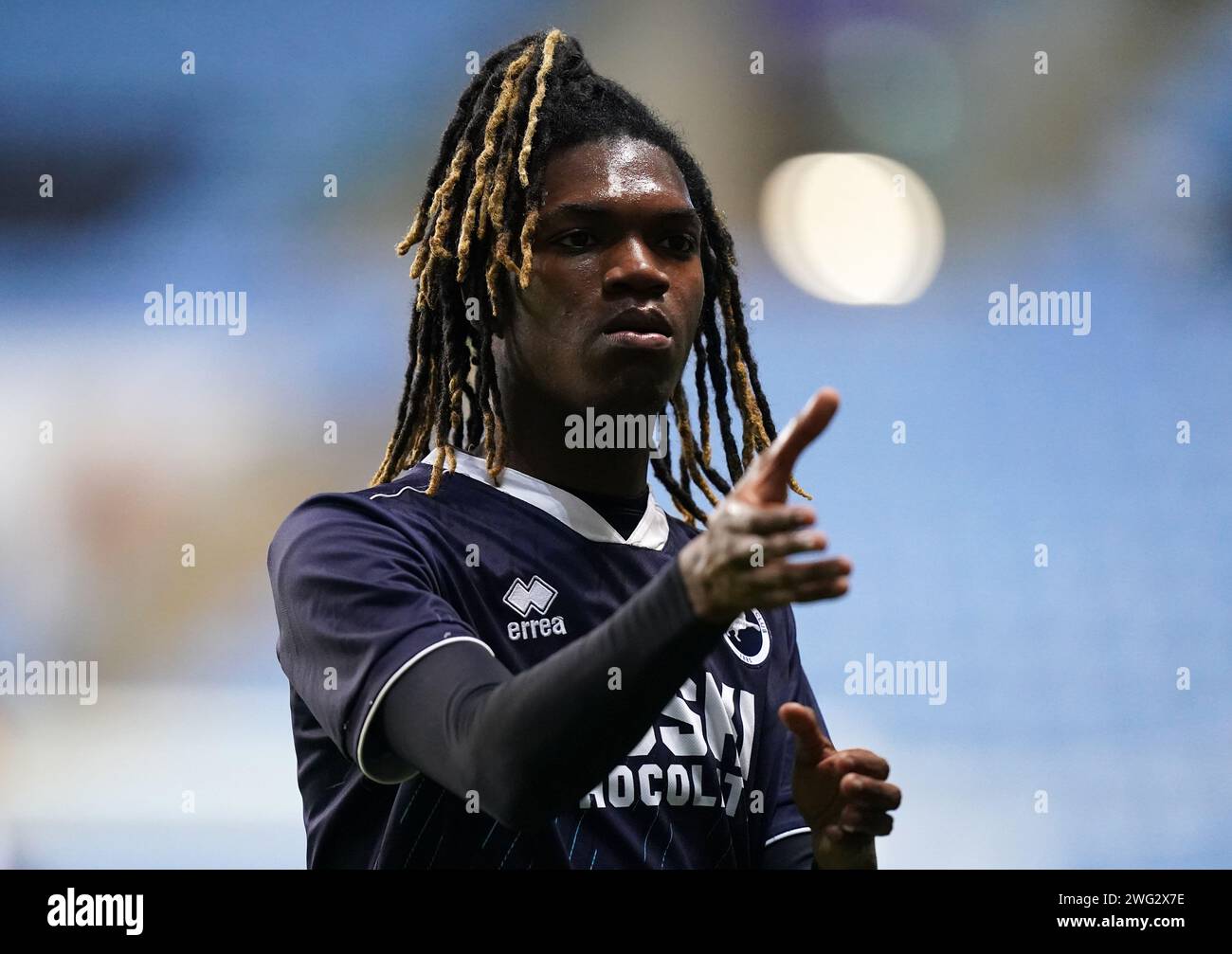 Millwall's Kavalli Heywood during the FA Youth Cup fifth round match at ...